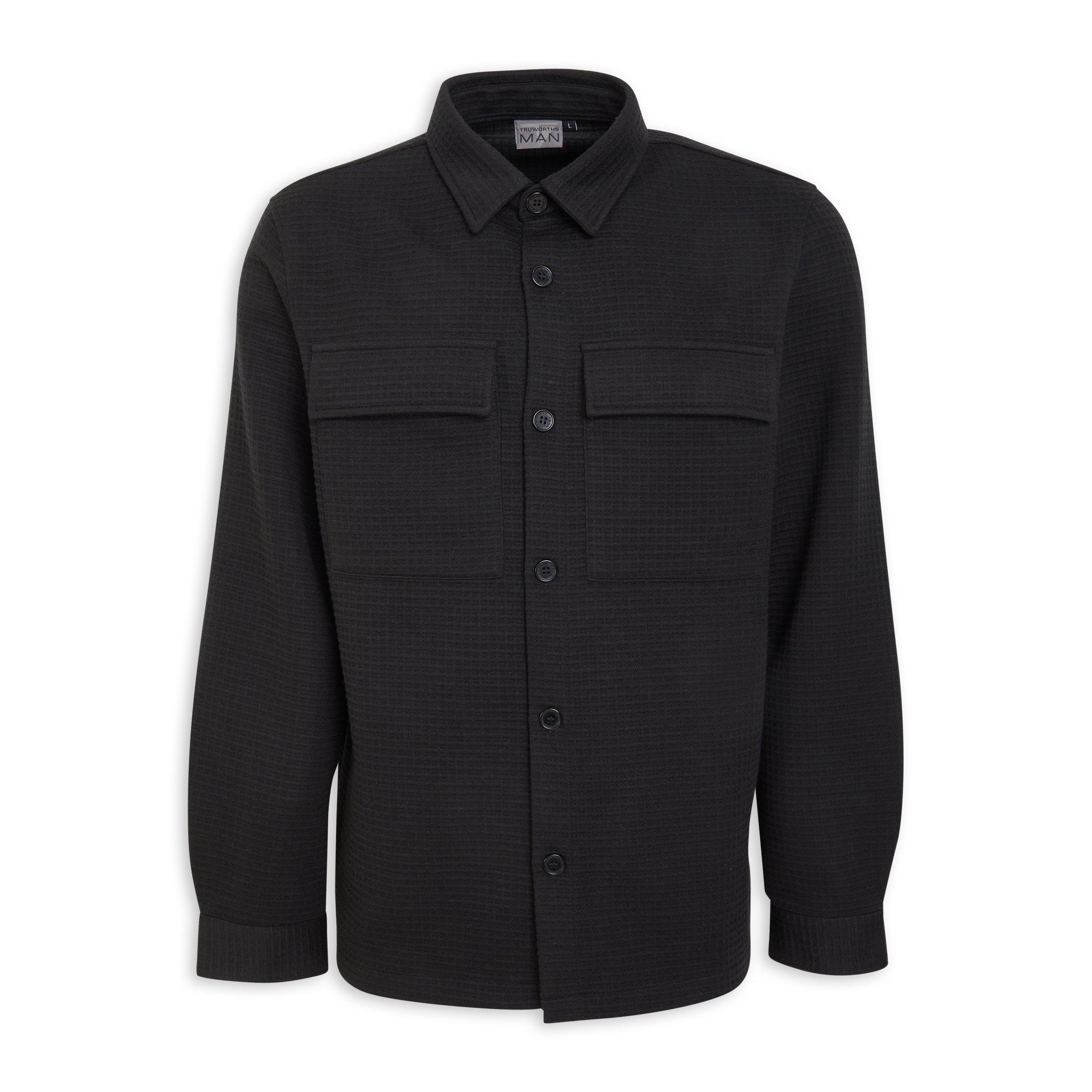Black Shacket (3204471) | Truworths Man
