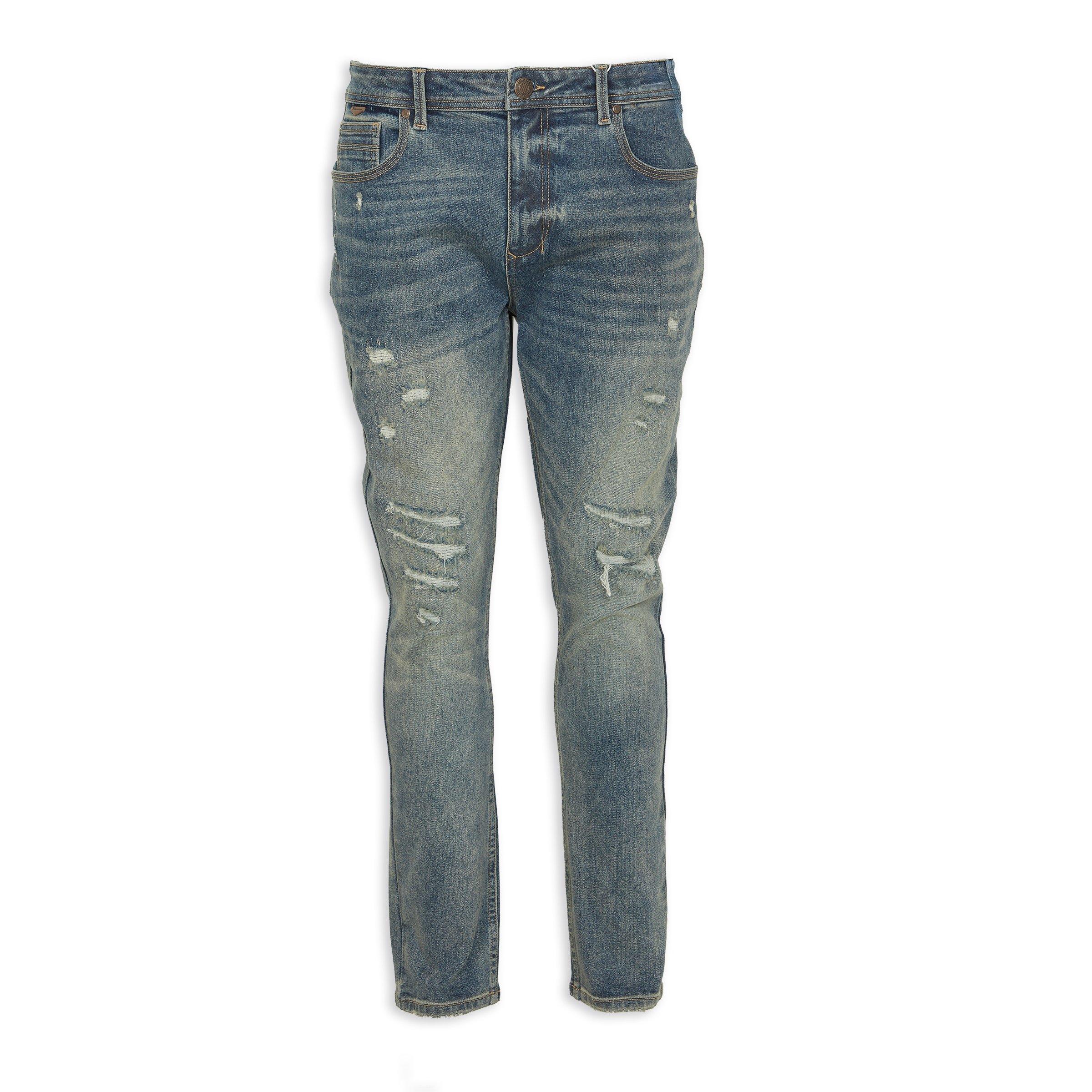 Indigo Skinny Tapered Jeans (3204516) | Hemisphere