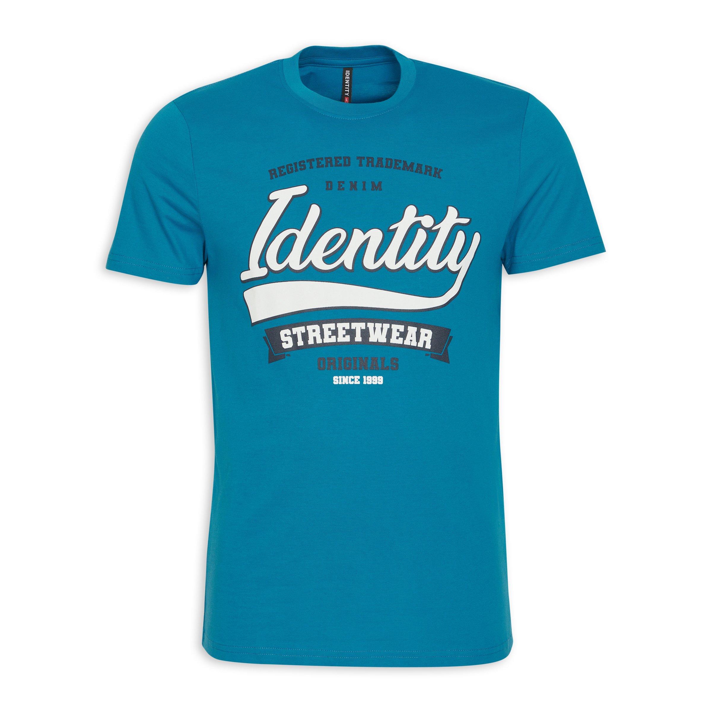 Turquoise Branded T-shirt (3204661) | Identity