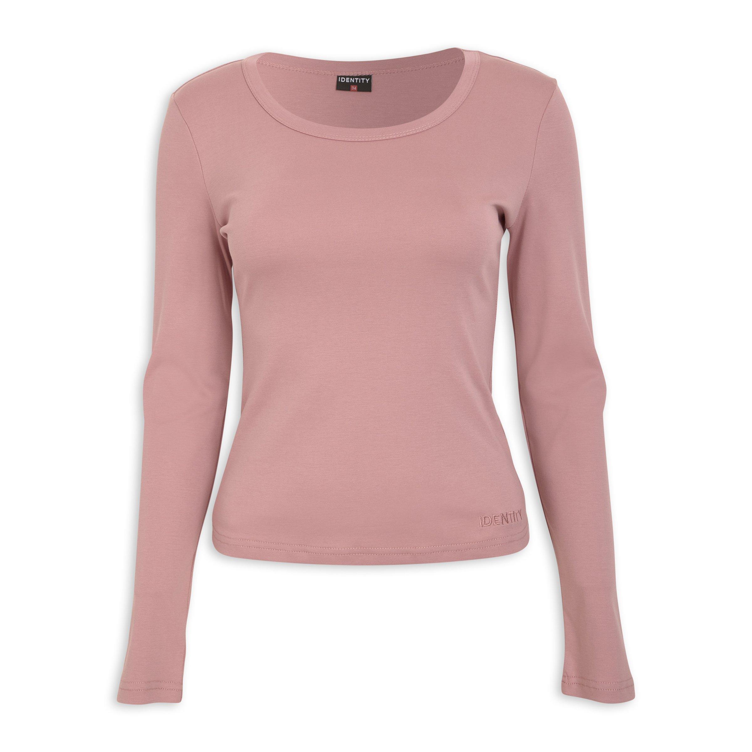 Pink Long Sleeve T-shirt (3205109) | Identity