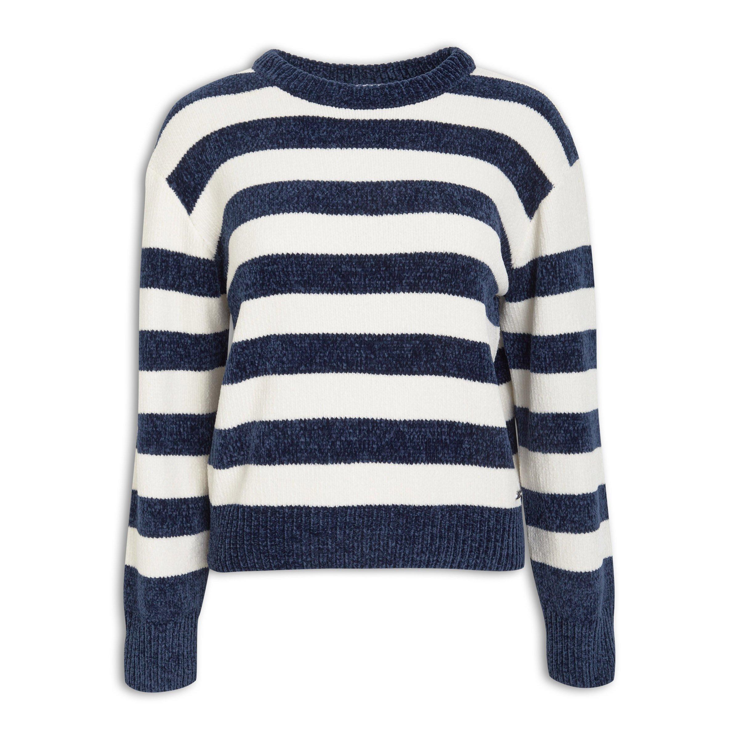 Navy and White Striped Jersey (3205215) | OUTBACK RED