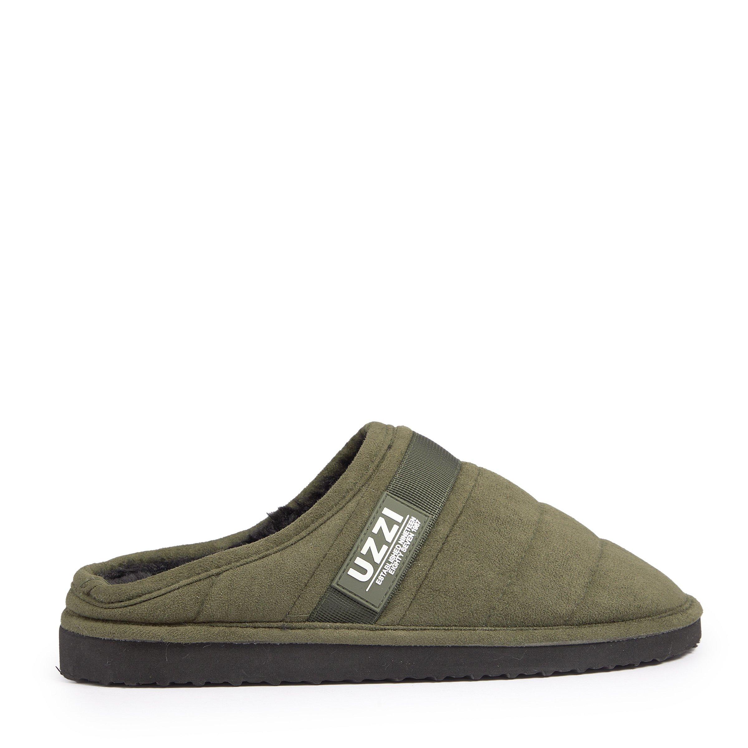 Green Mule Slippers (3205328) | UZZI