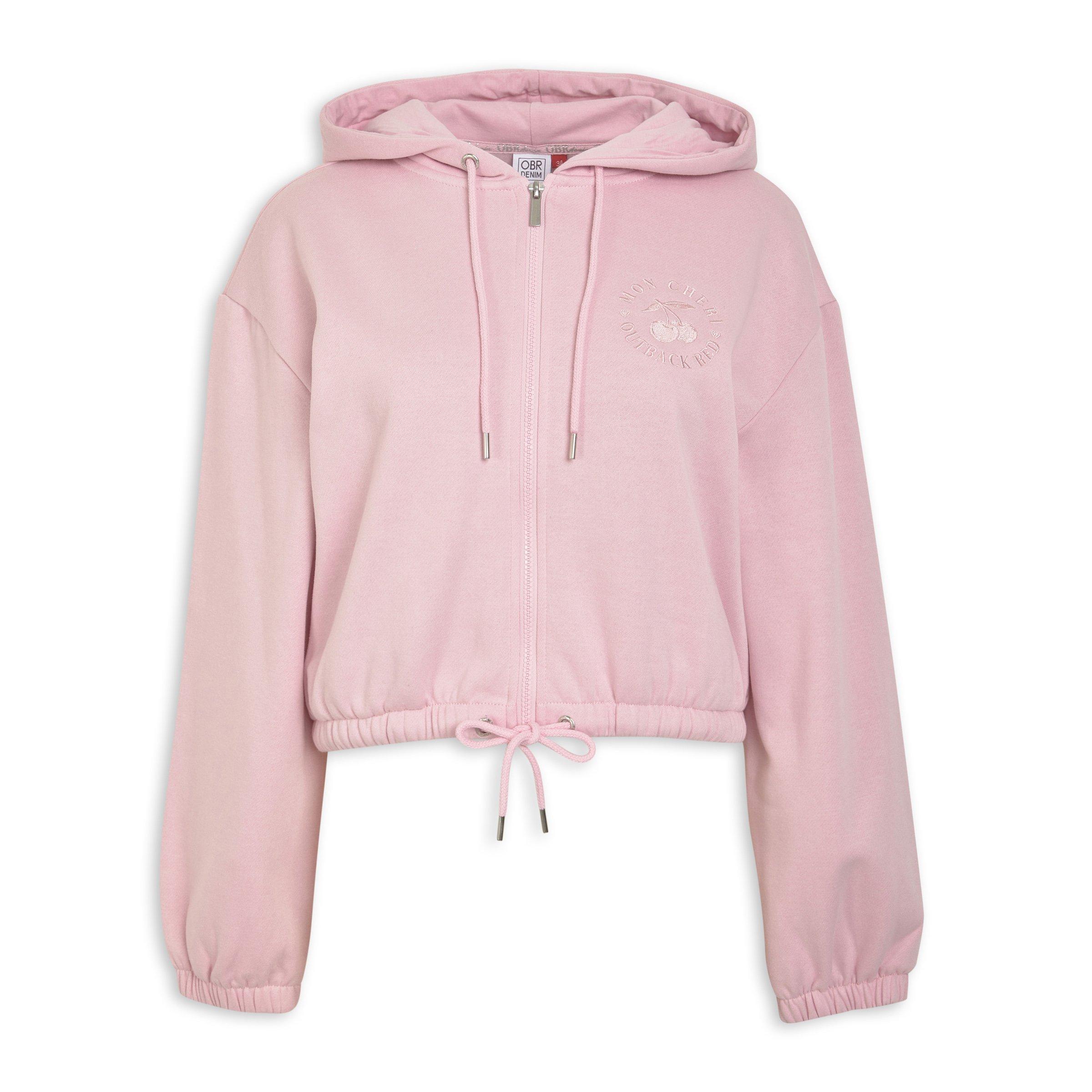 Pale Pink Zip-through Hoodie (3205333) | OUTBACK RED