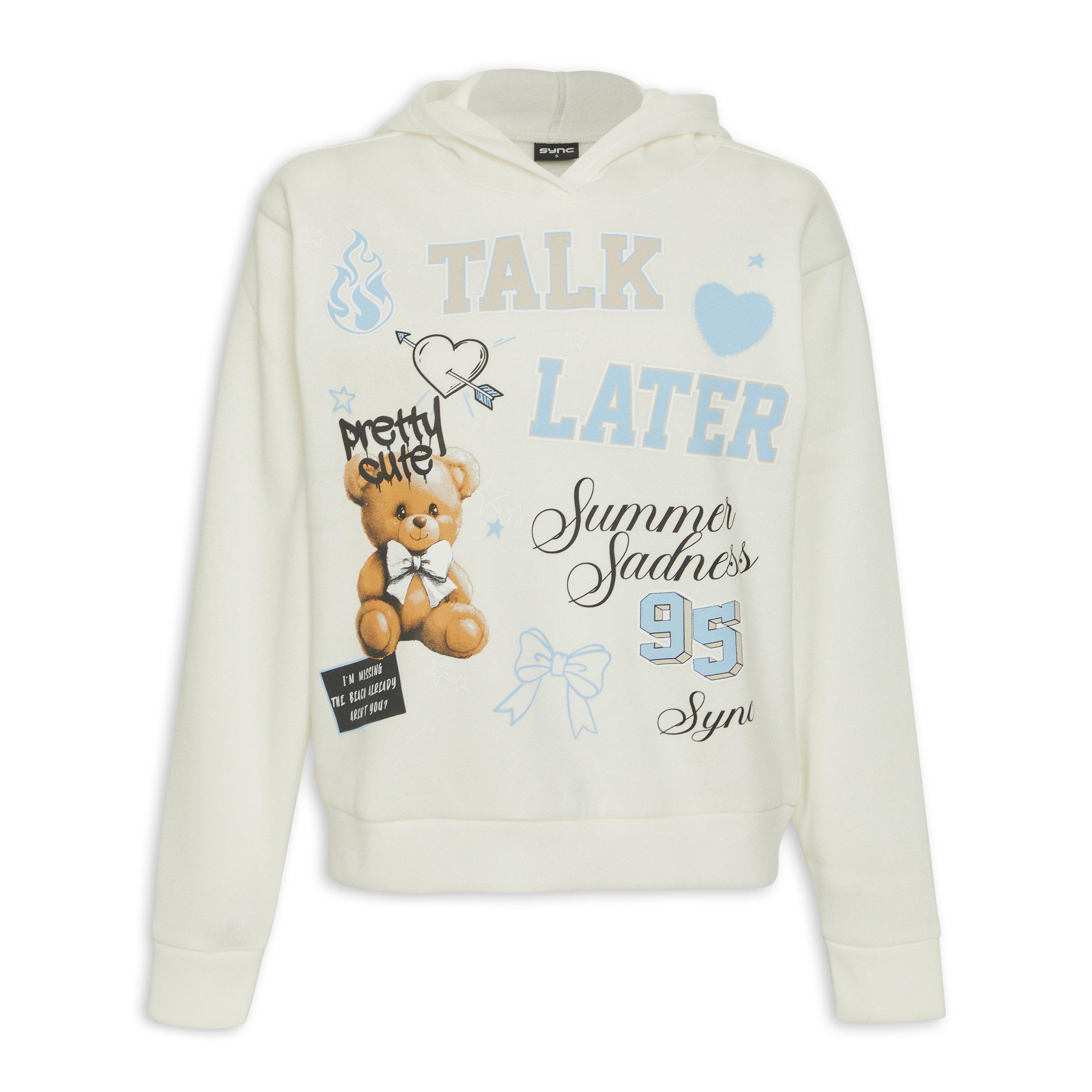 White Hooded Sweat Top (3205676) | Identity X Sync