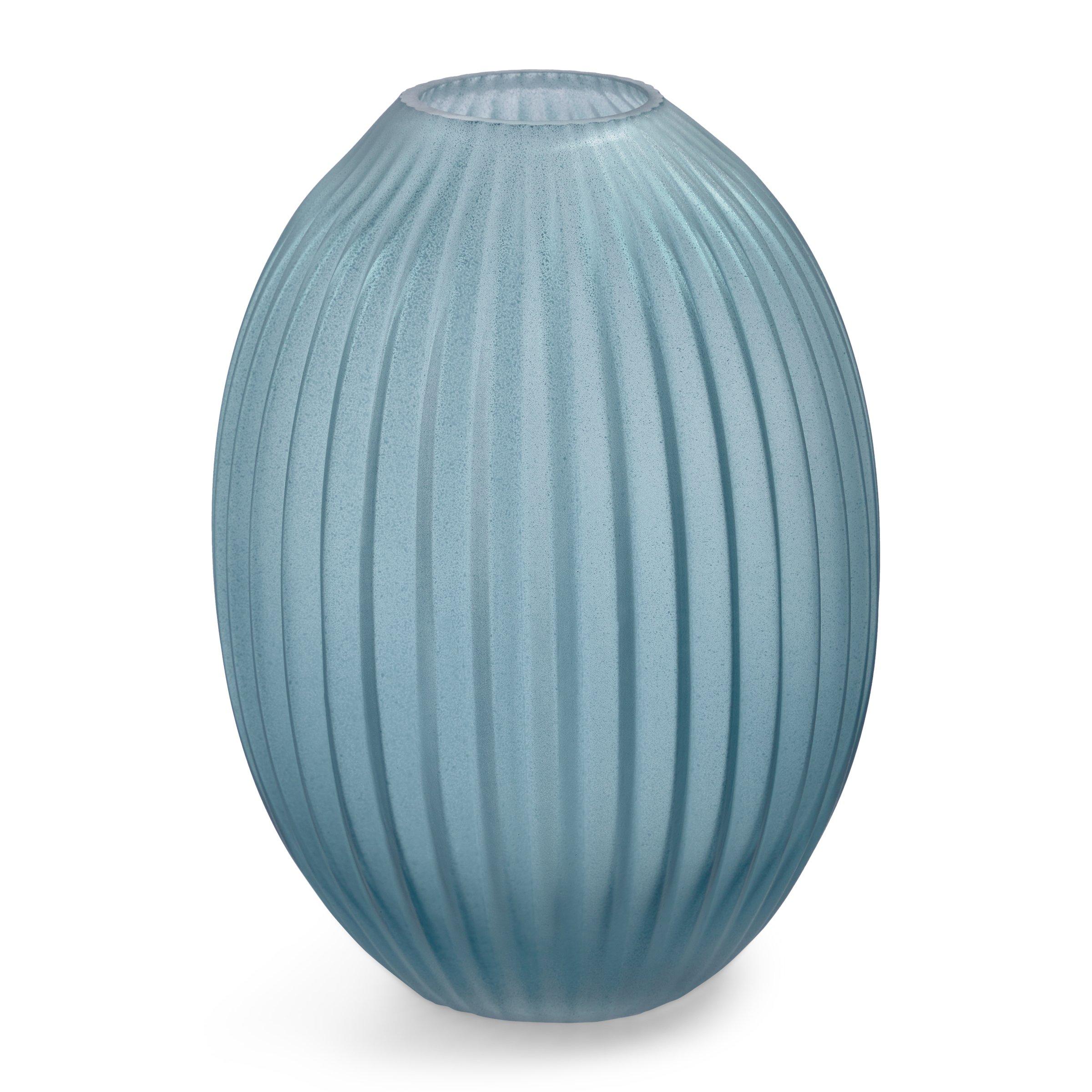 Blue Optic Vase (3205871) | Loads of Living