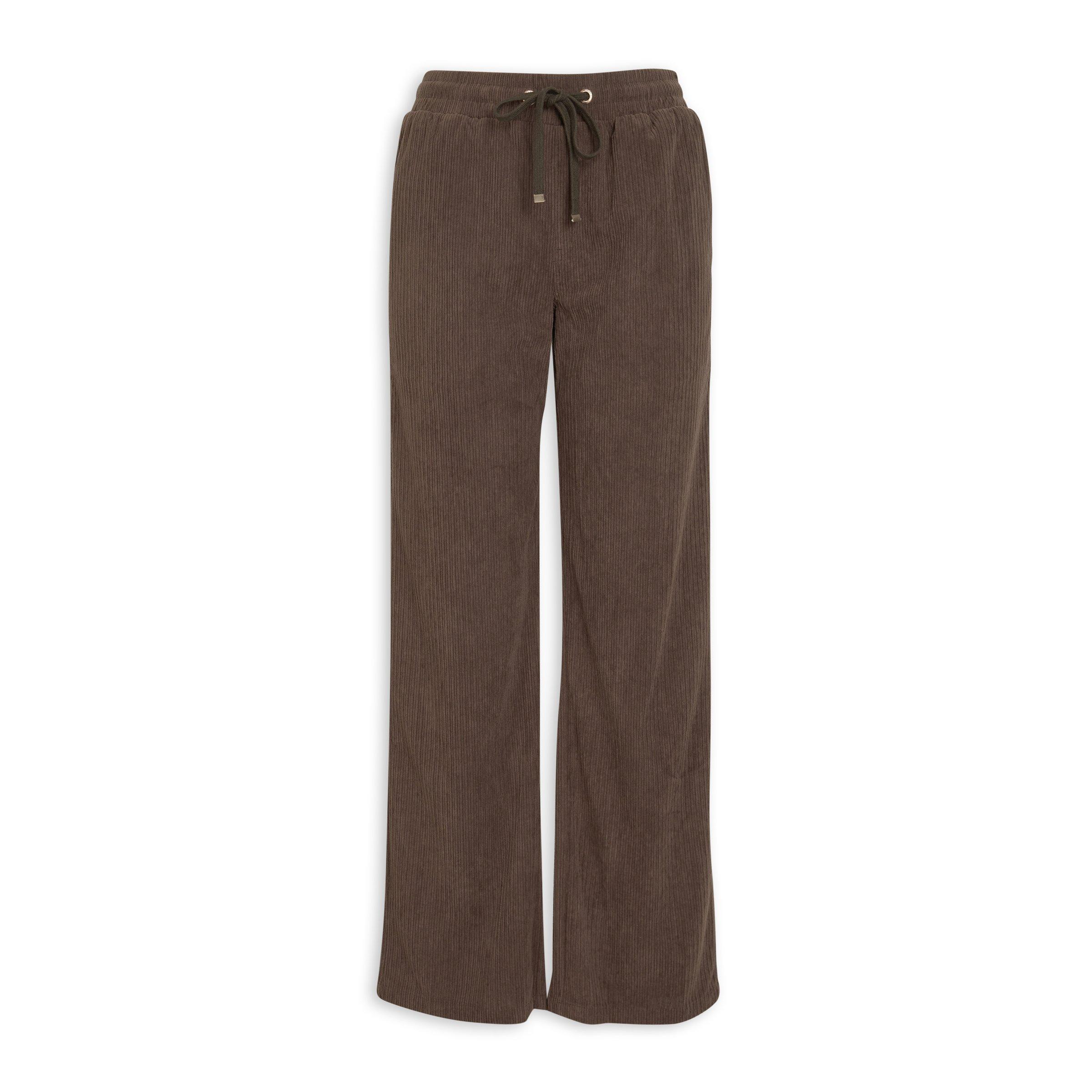 Brown Pants with Drawstrings (3205923) | Inwear