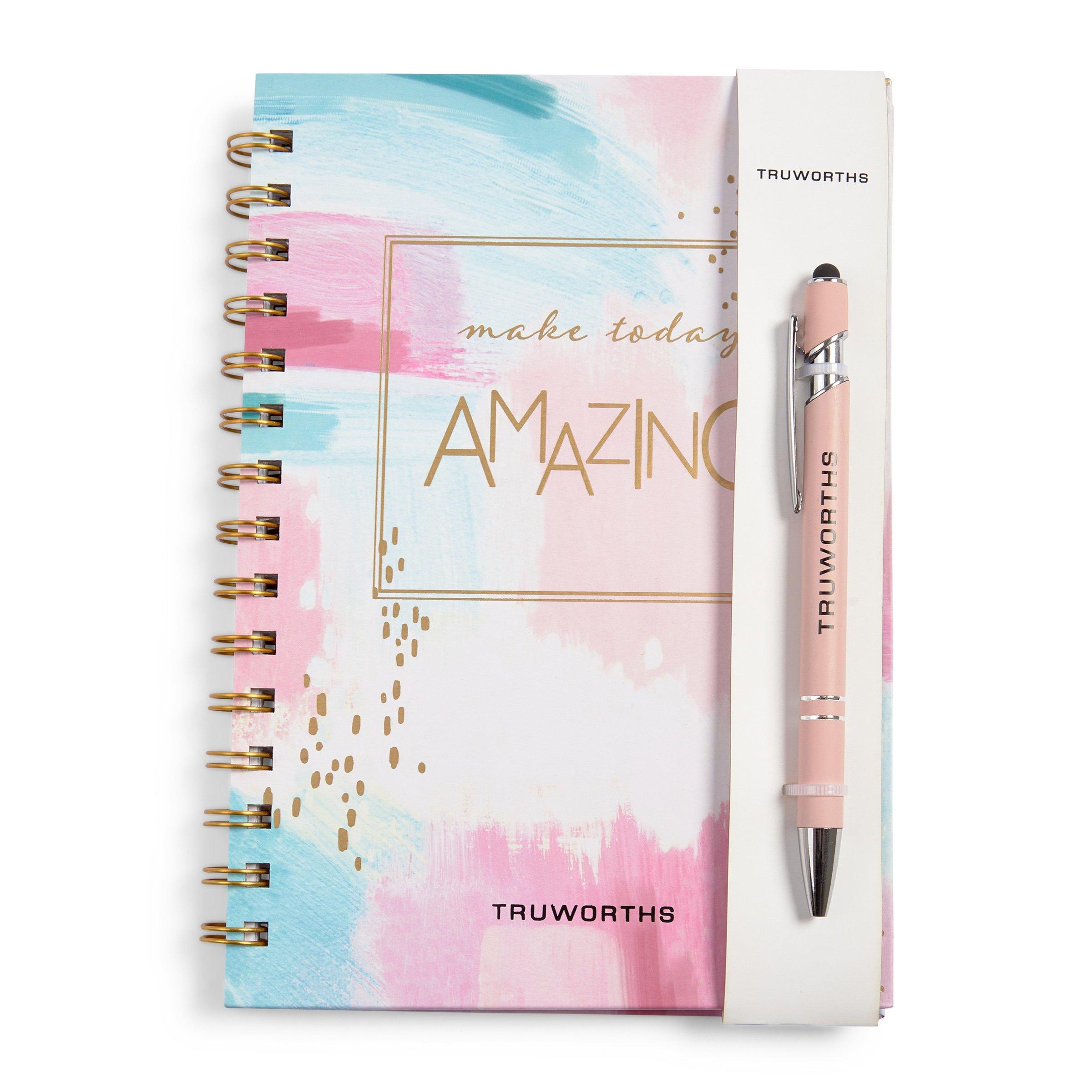 Pink Notebook with Pen Set (3206252) | Truworths