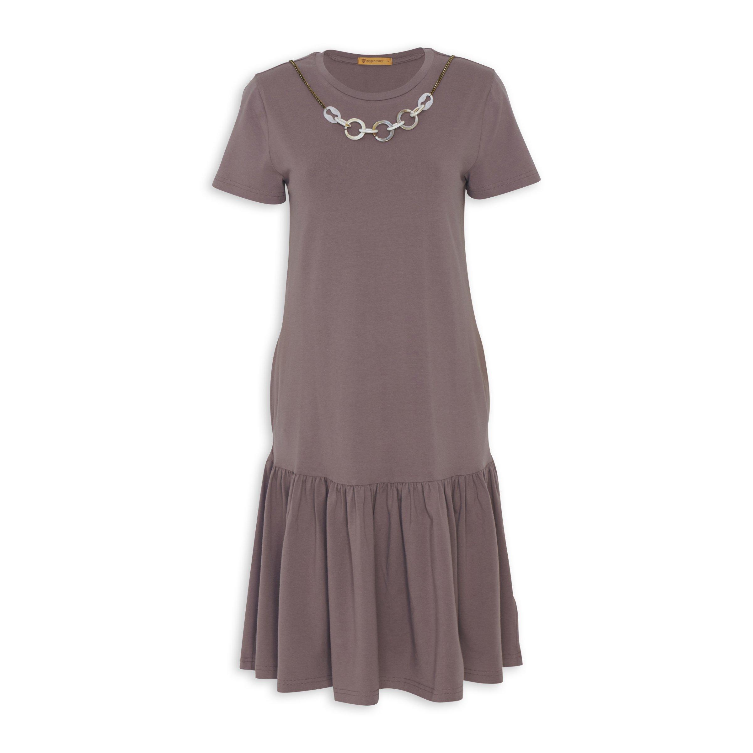 Light Purple Dress with Necklace (3206428) | Ginger Mary