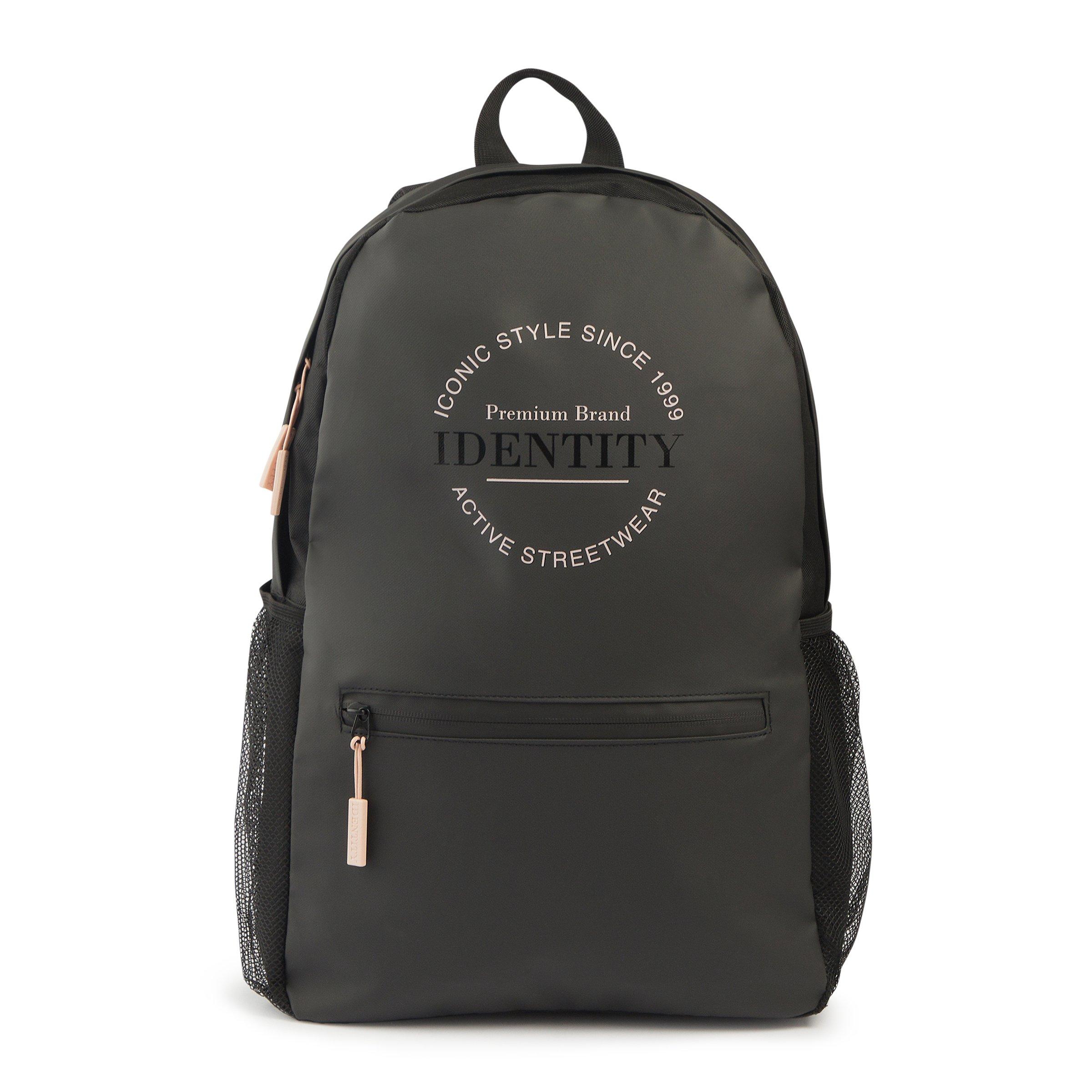 Black Printed Backpack (3206508) | Identity