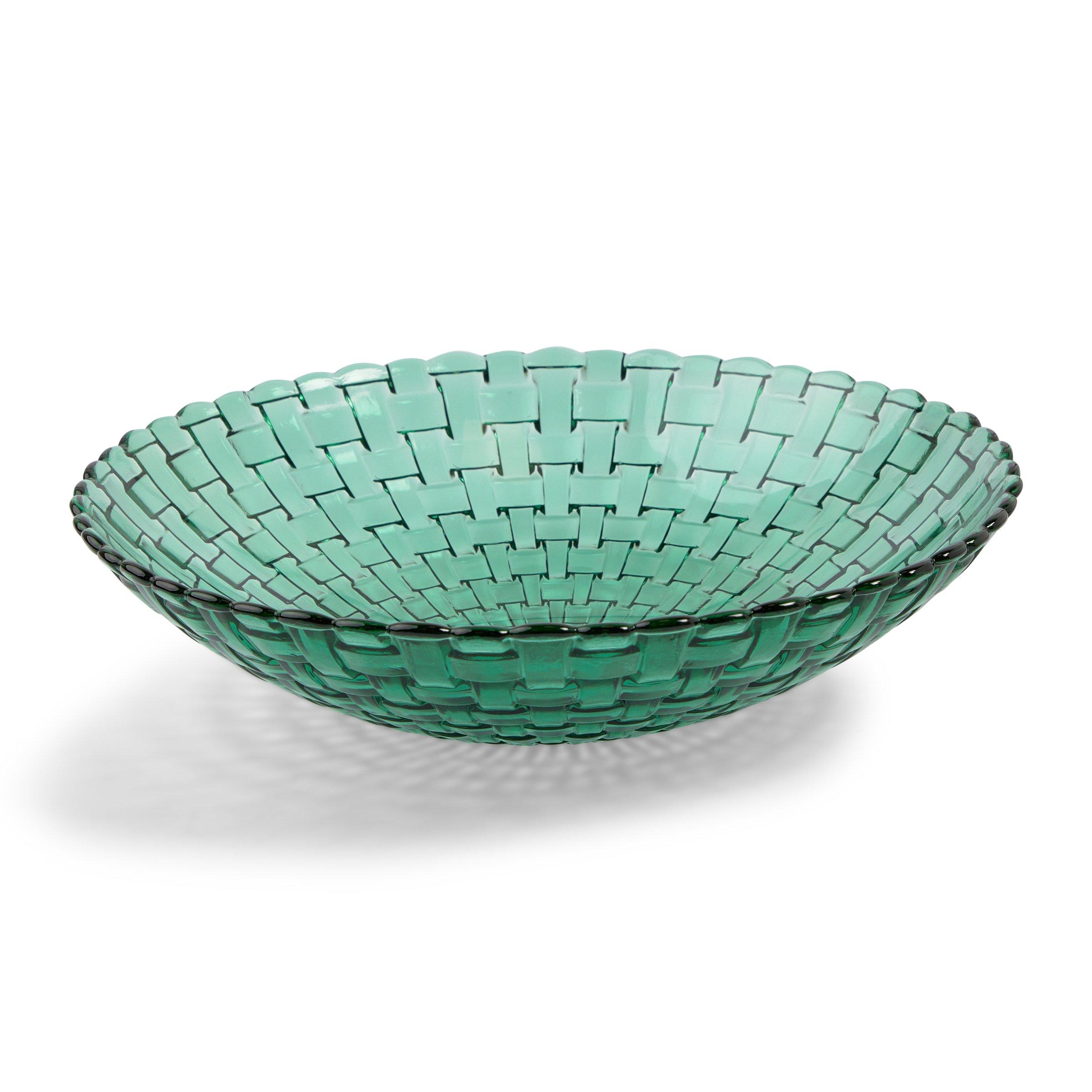Weave Green Bowl (3206519) | Loads of Living
