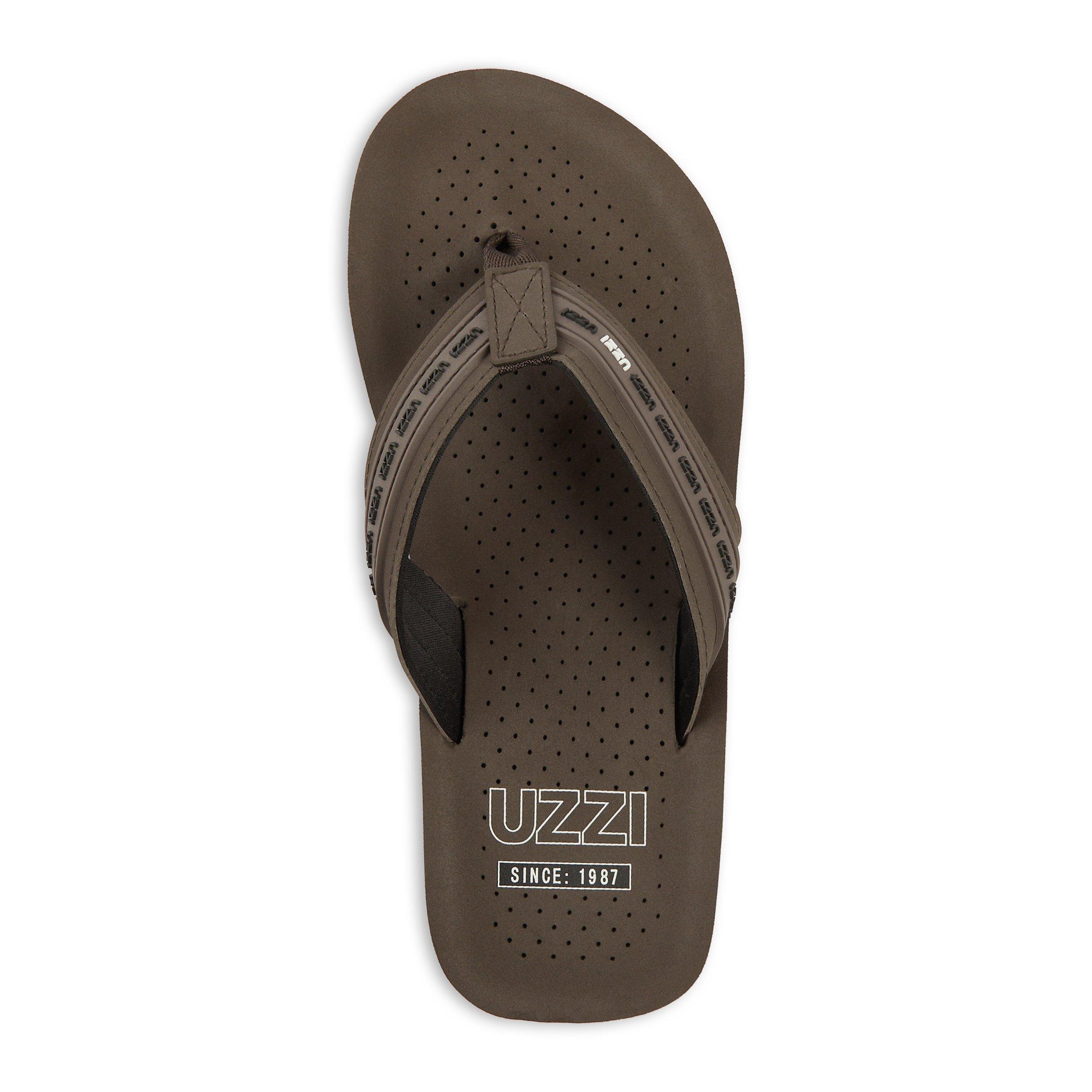 Brown Flip Flops (3206594) | UZZI