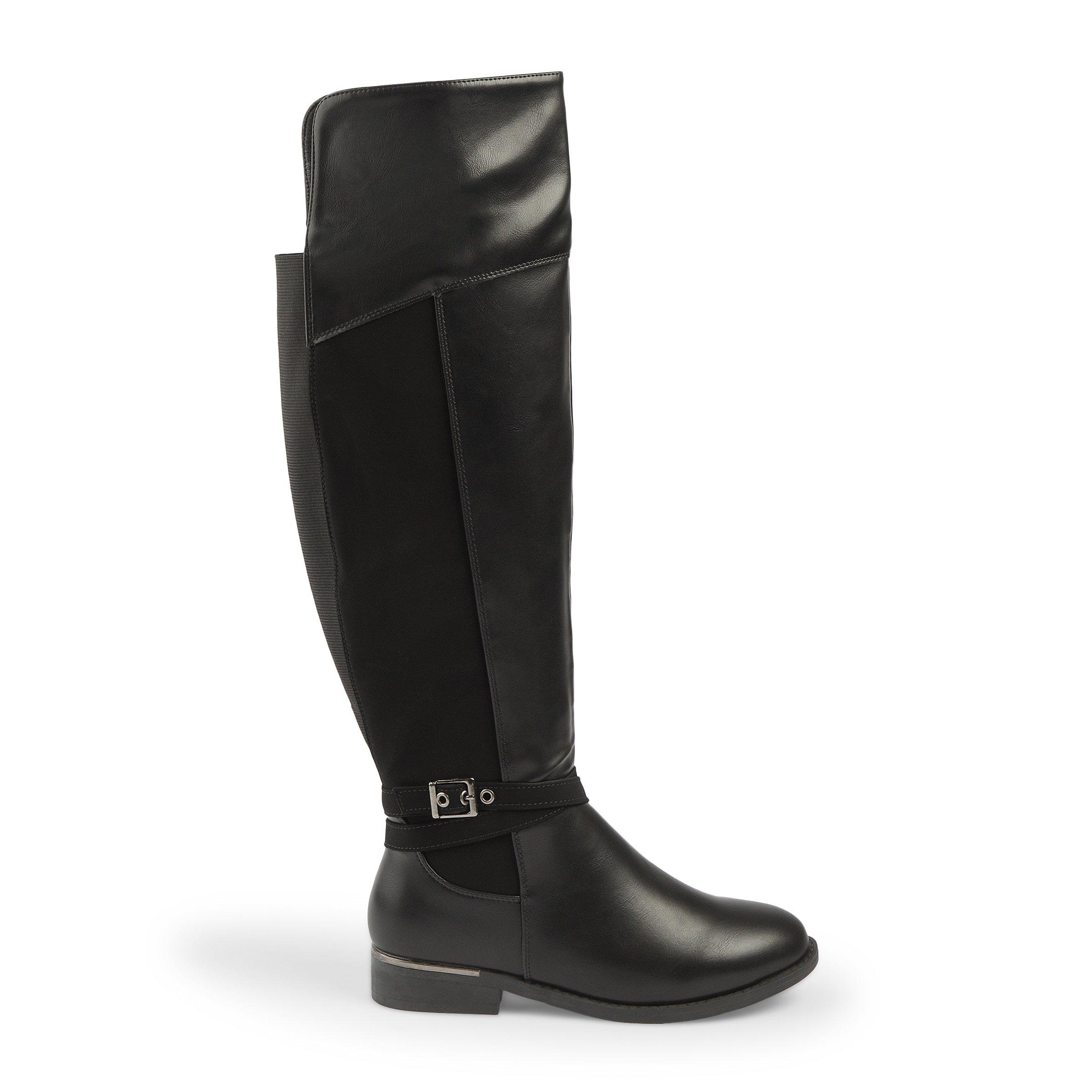 Black High Knee Boots (3206598) | Identity