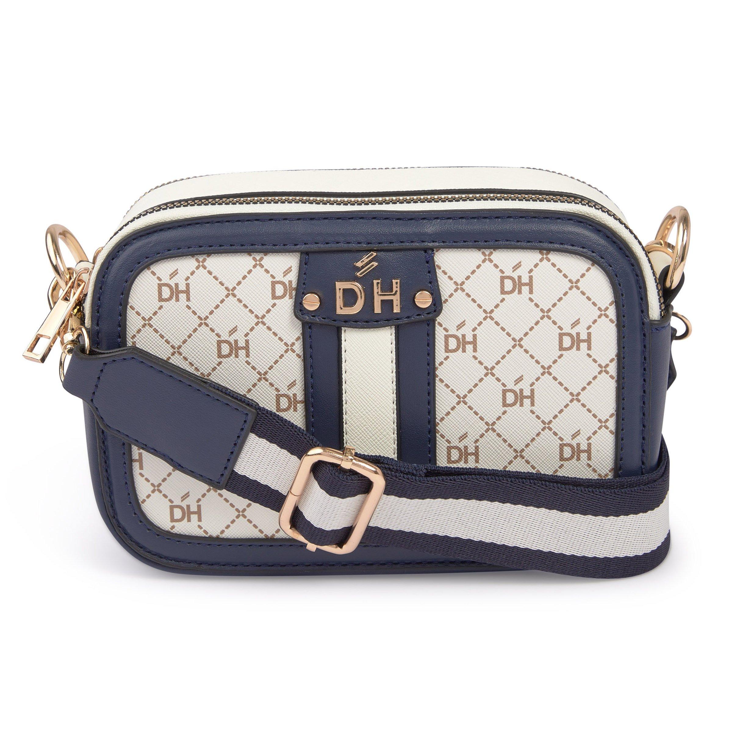 Navy and Beige Crossbody Bag (3206845) | Daniel Hechter