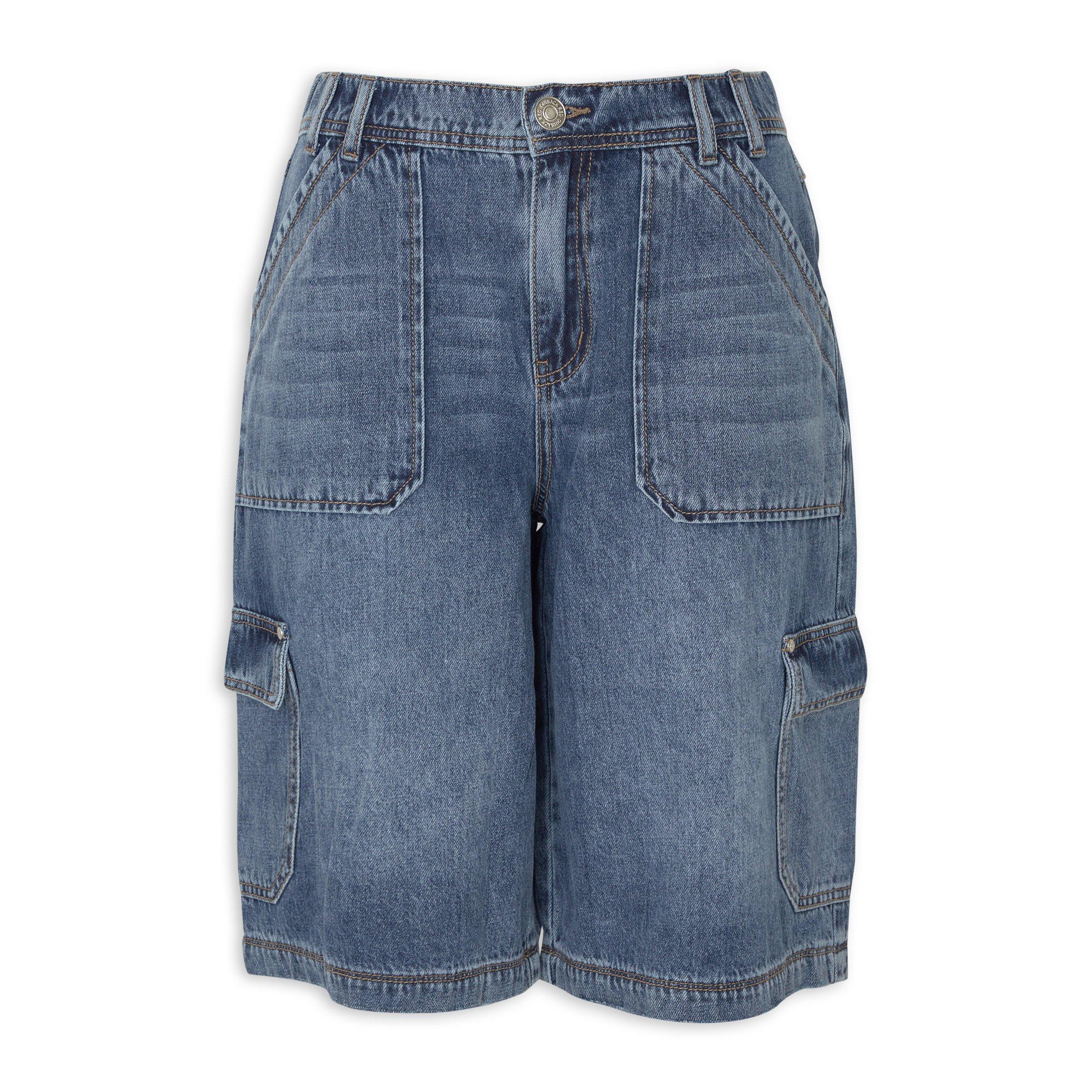 Blue Belted Utility Jorts (3207171) | OUTBACK RED