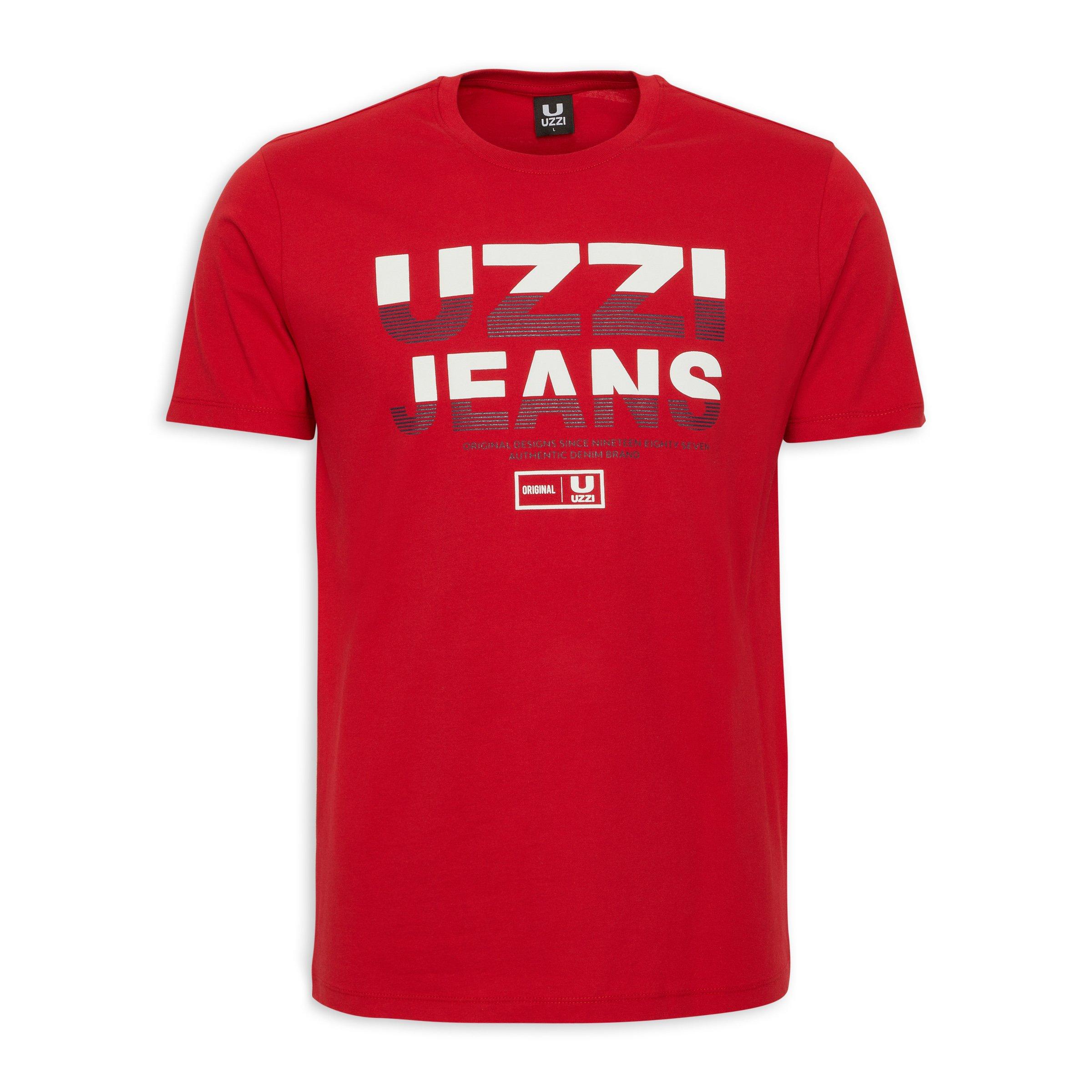 Red Branded T-shirt (3207312) | UZZI