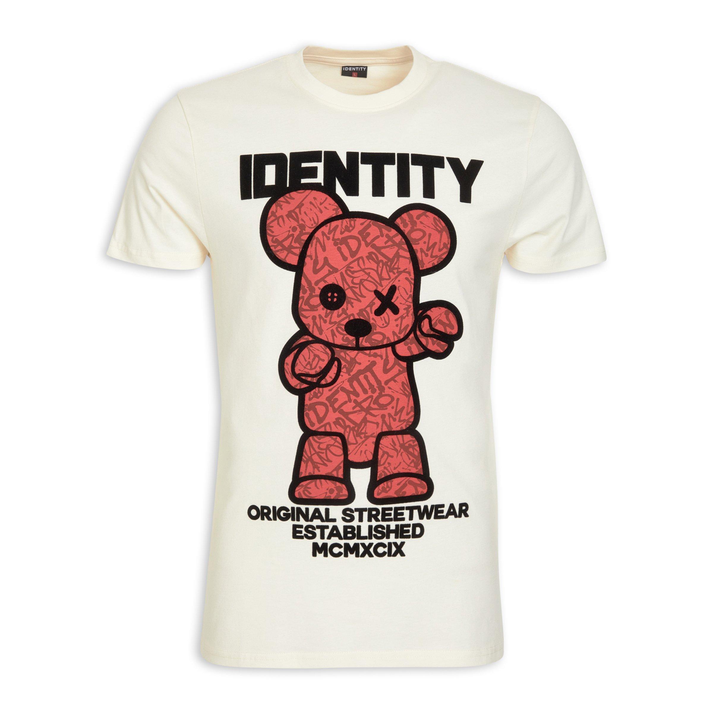 Beige Graphic T-shirt (3207554) | Identity