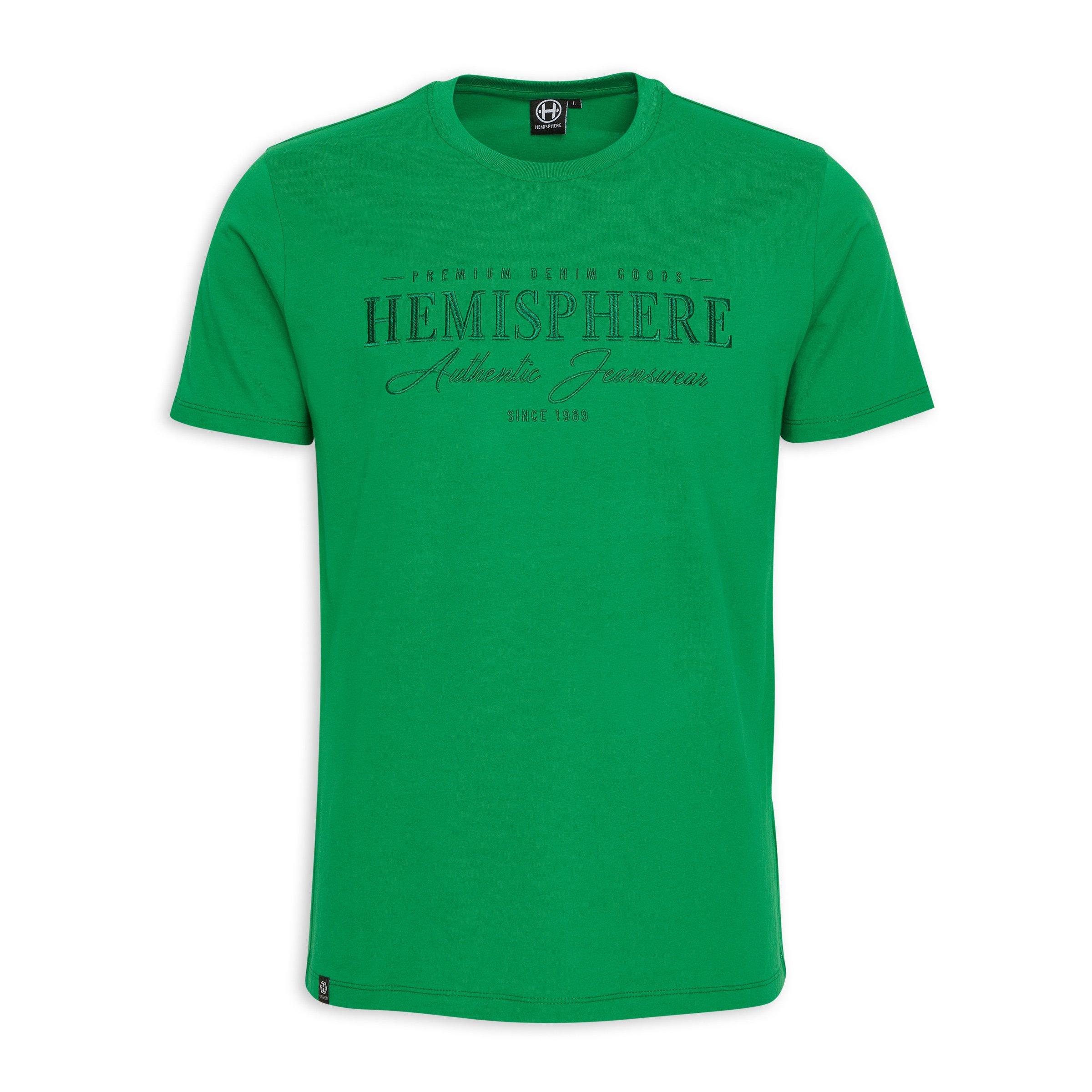 Green Branded T-shirt (3207698) | Hemisphere