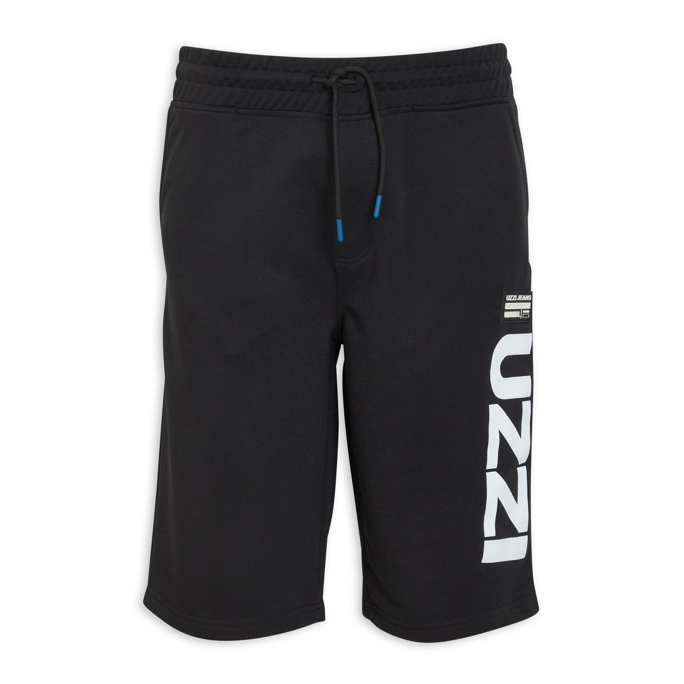 Black Jogger Shorts (3207982) | UZZI