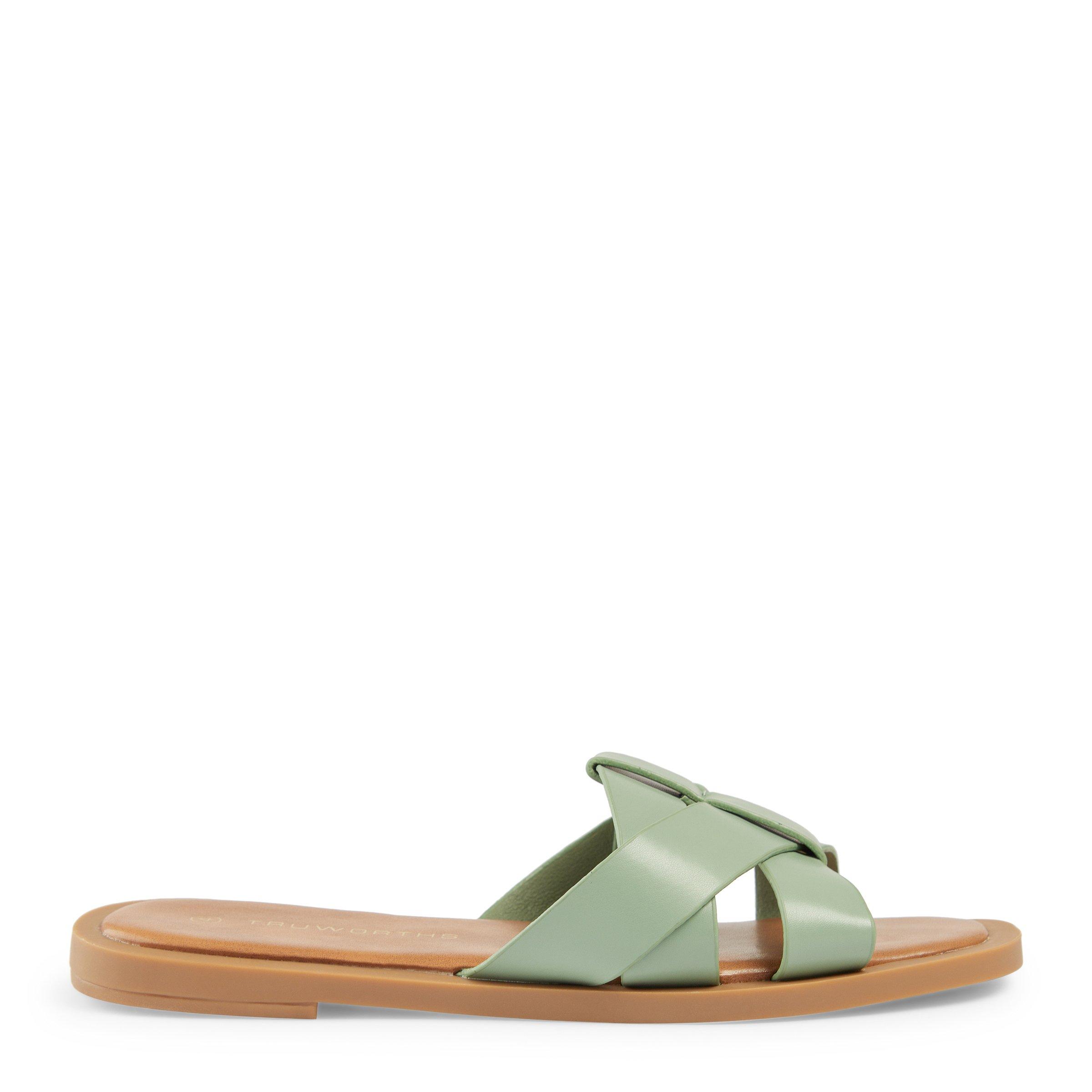 Sage Green Mule Sandals (3208383) | Truworths