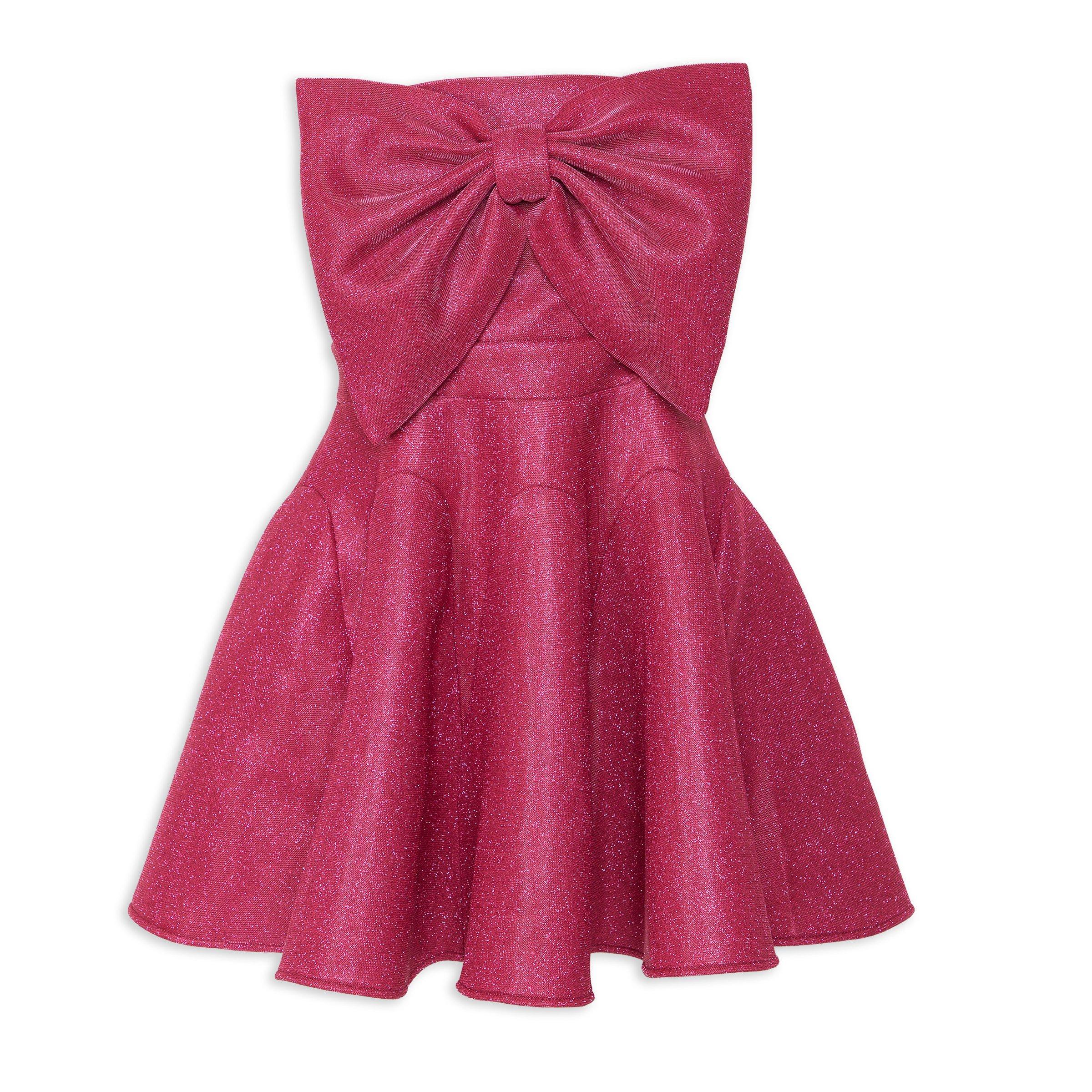 Hot Pink Bow Dress (3208466) | Jolie Comme Moi