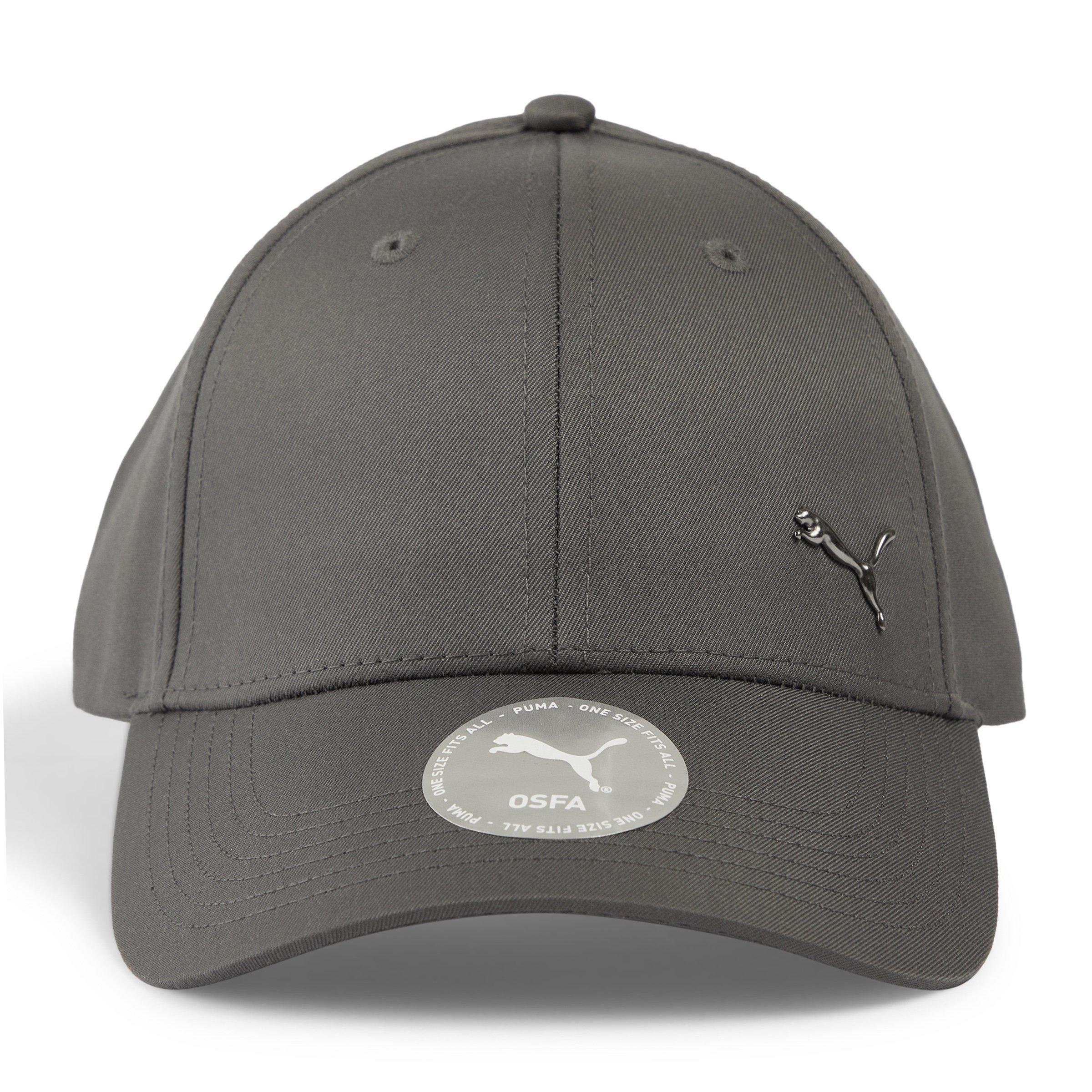 Grey Essentials Metal Cat Baseball Cap (3208641) | Puma