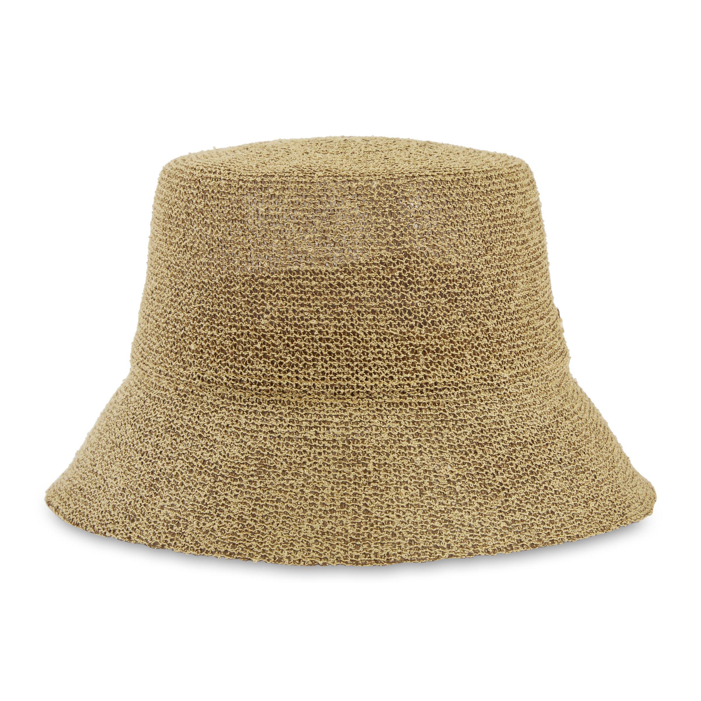 Brown Knit Bucket Hat (3208695) | Identity