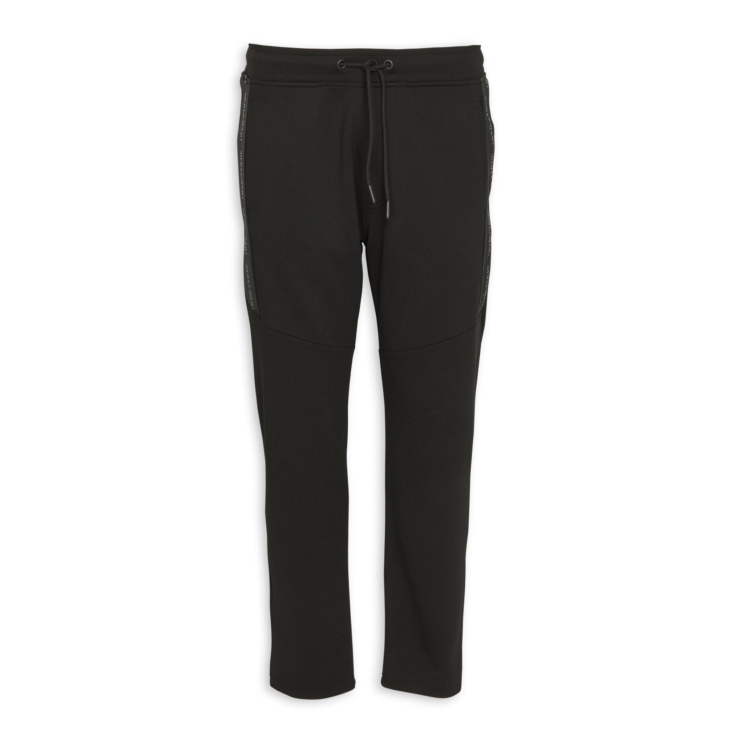 Black Cropped Jogger Pants (3208968) | Hemisphere