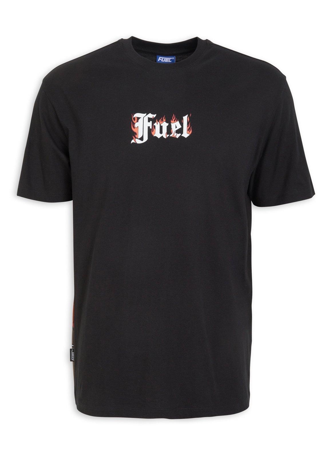 Black Graphic T-shirt (3209142) | Fuel