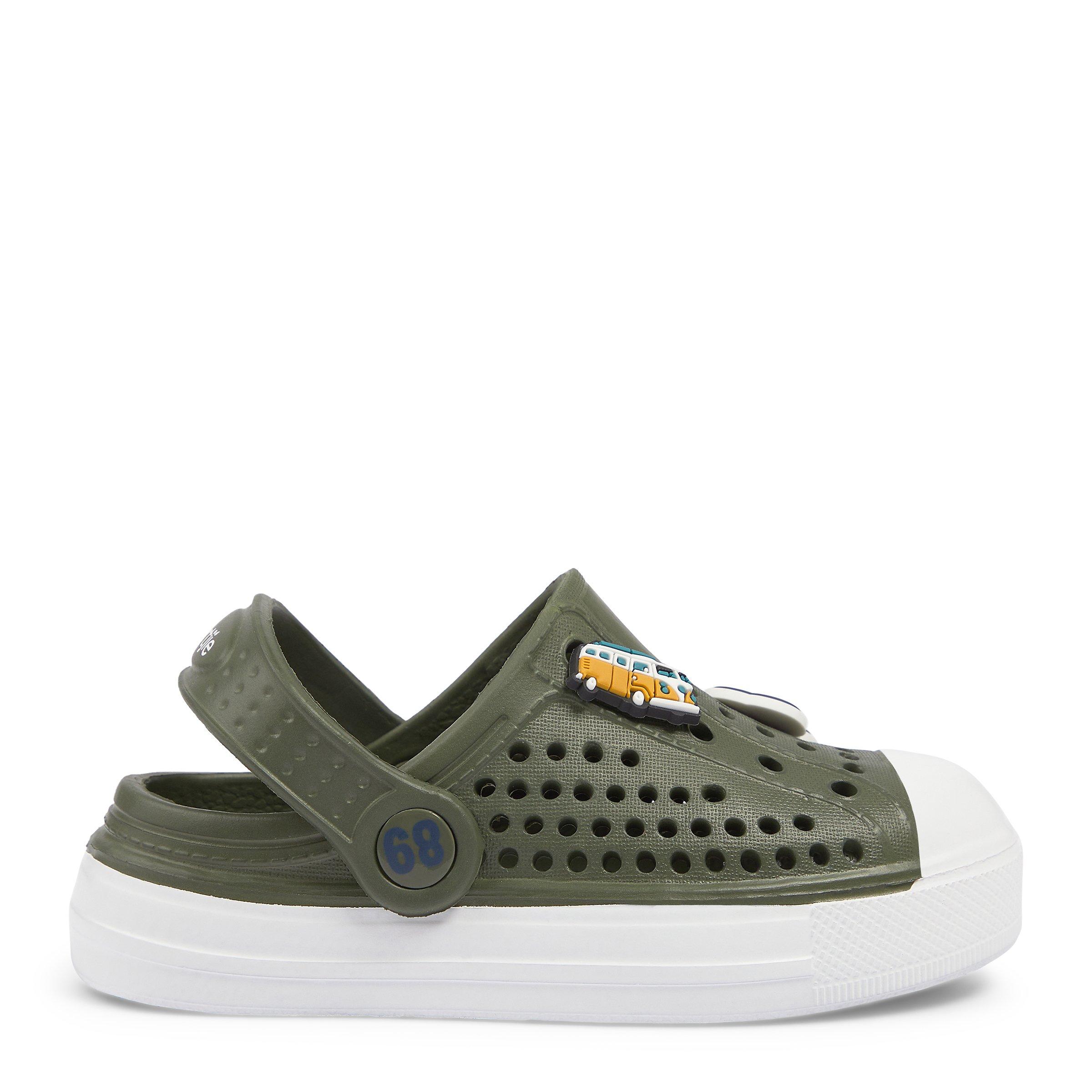 Baby Boys Green Molded Clogs (3209398) | Naartjie