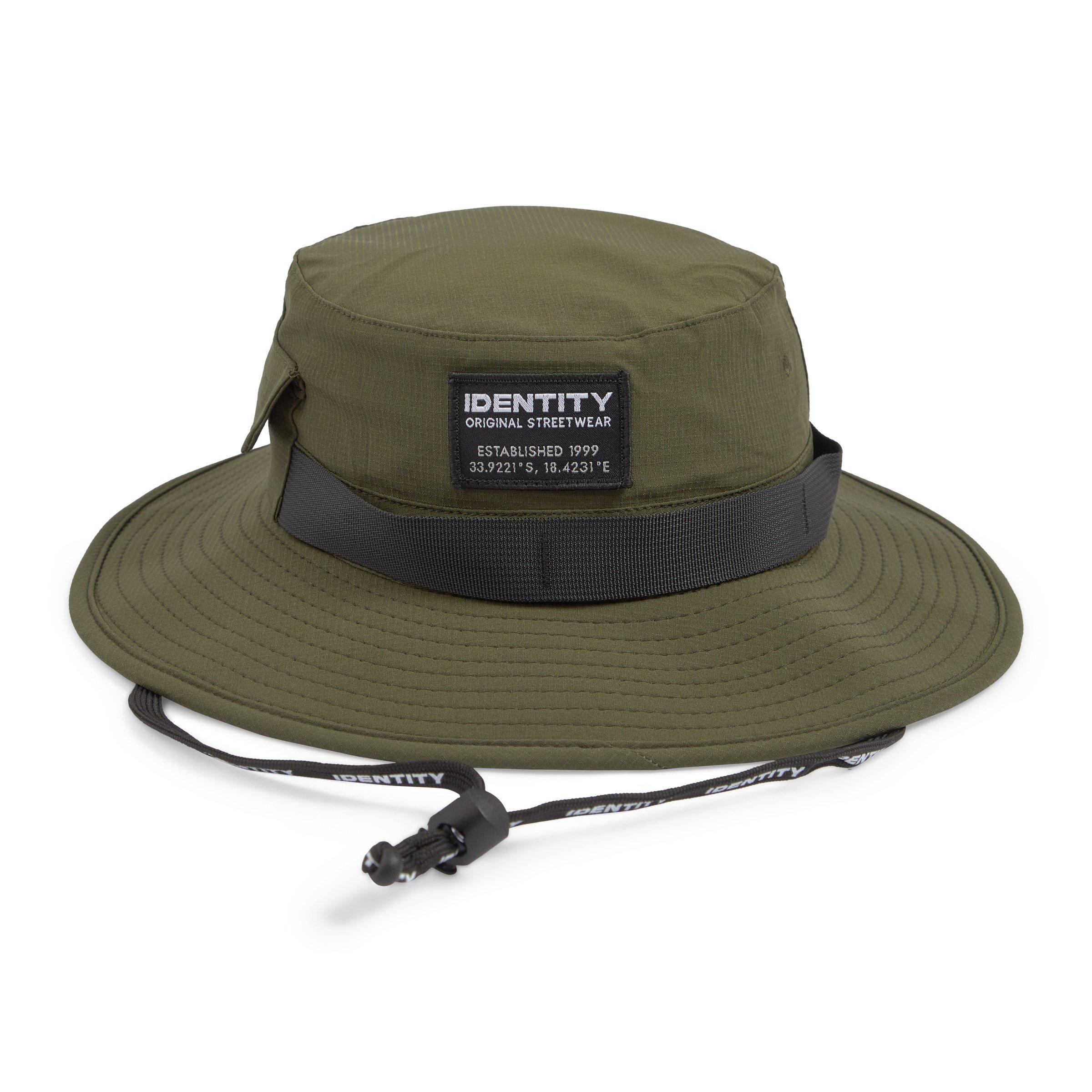 Green Wide Brim Bucket Hat (3209417) | Identity