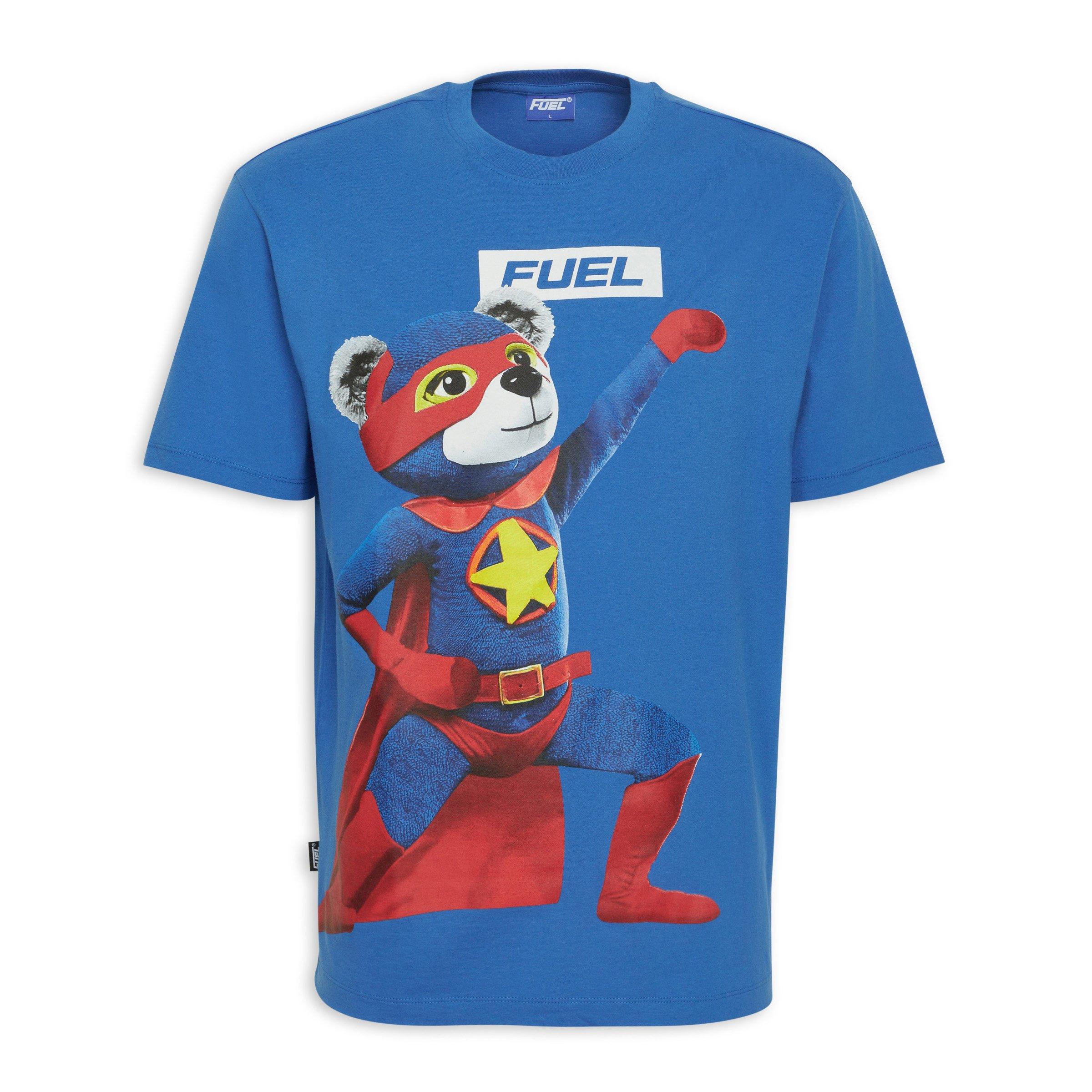 Cobalt Blue Graphic T-shirt (3209445) | Fuel