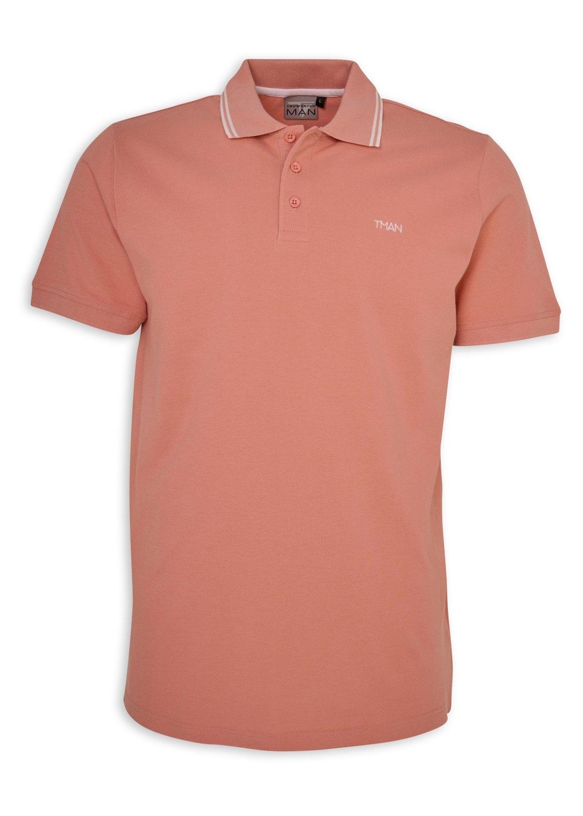 Pink Golfer Shirt (3209579) | Truworths Man