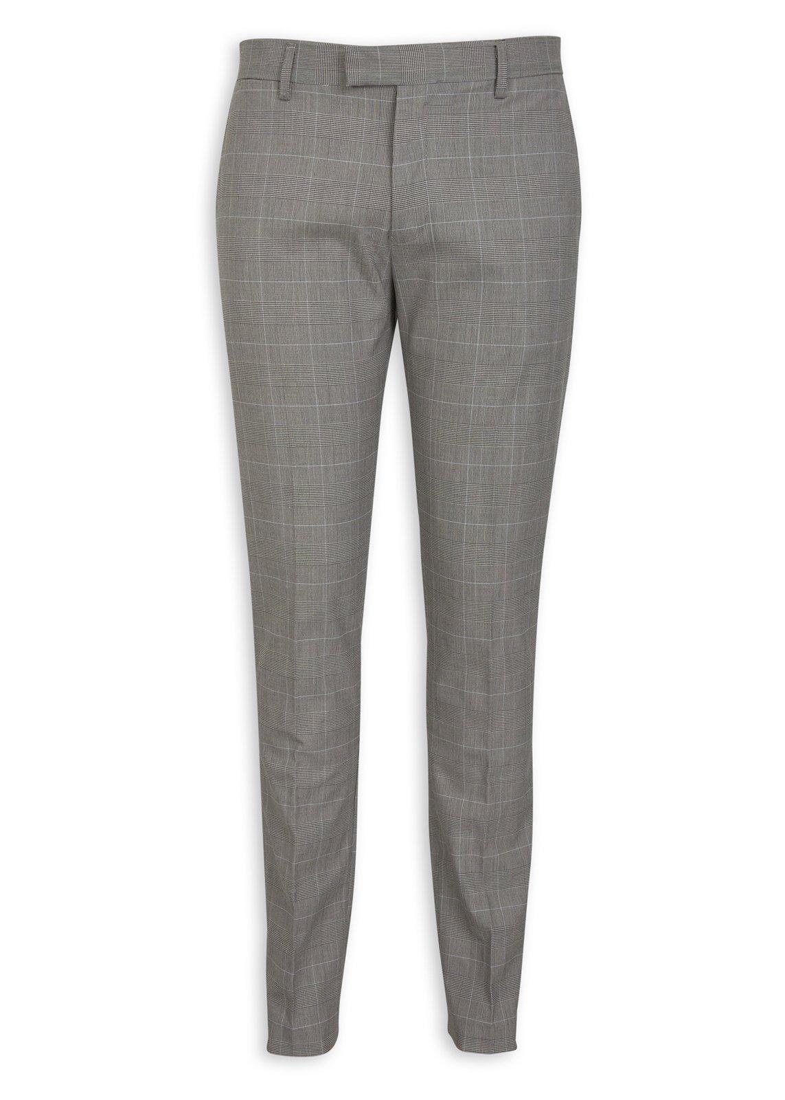 Brown Check Skinny Pants (3209670) | Truworths Man
