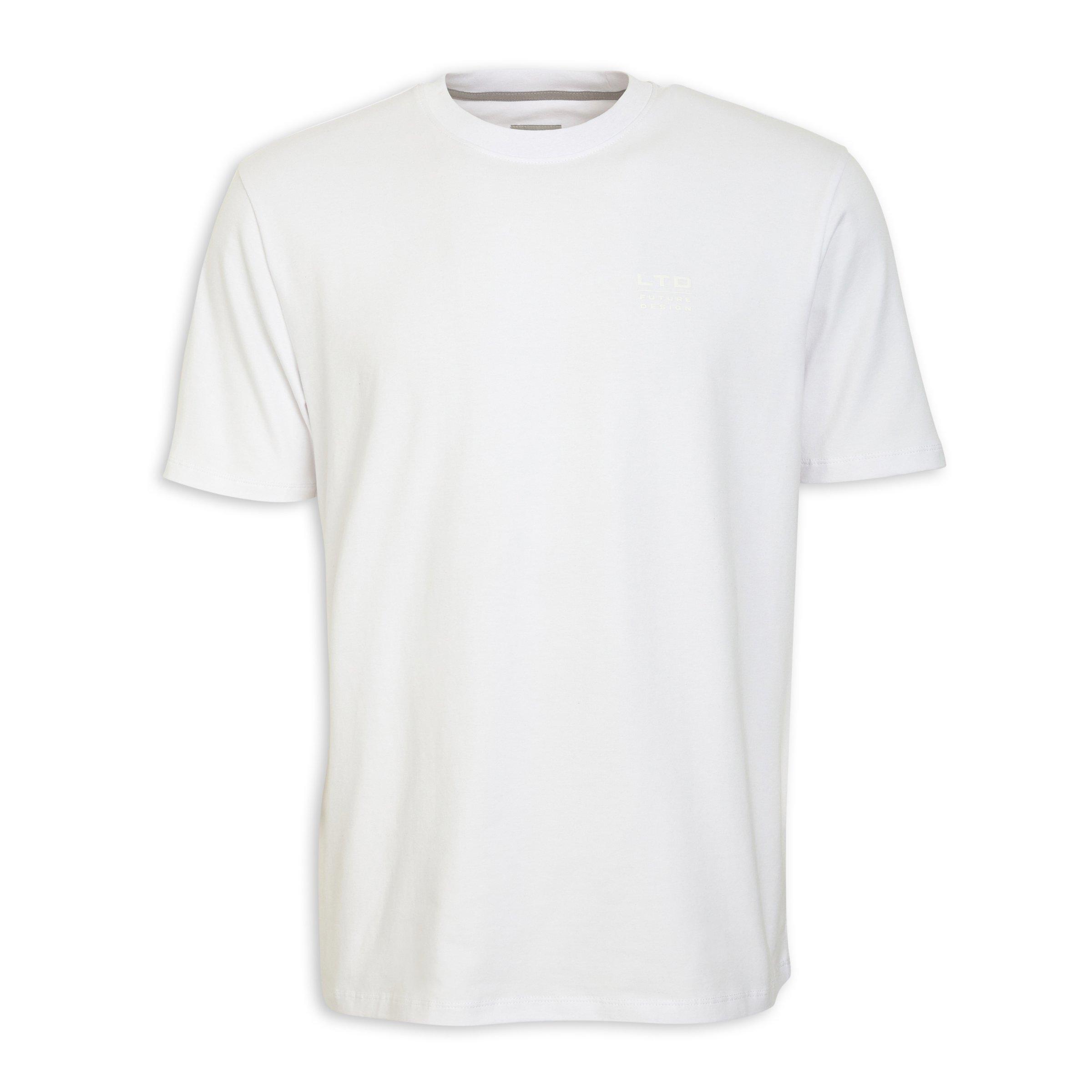 White Crew Neck T-shirt (3210054) | LTD Man