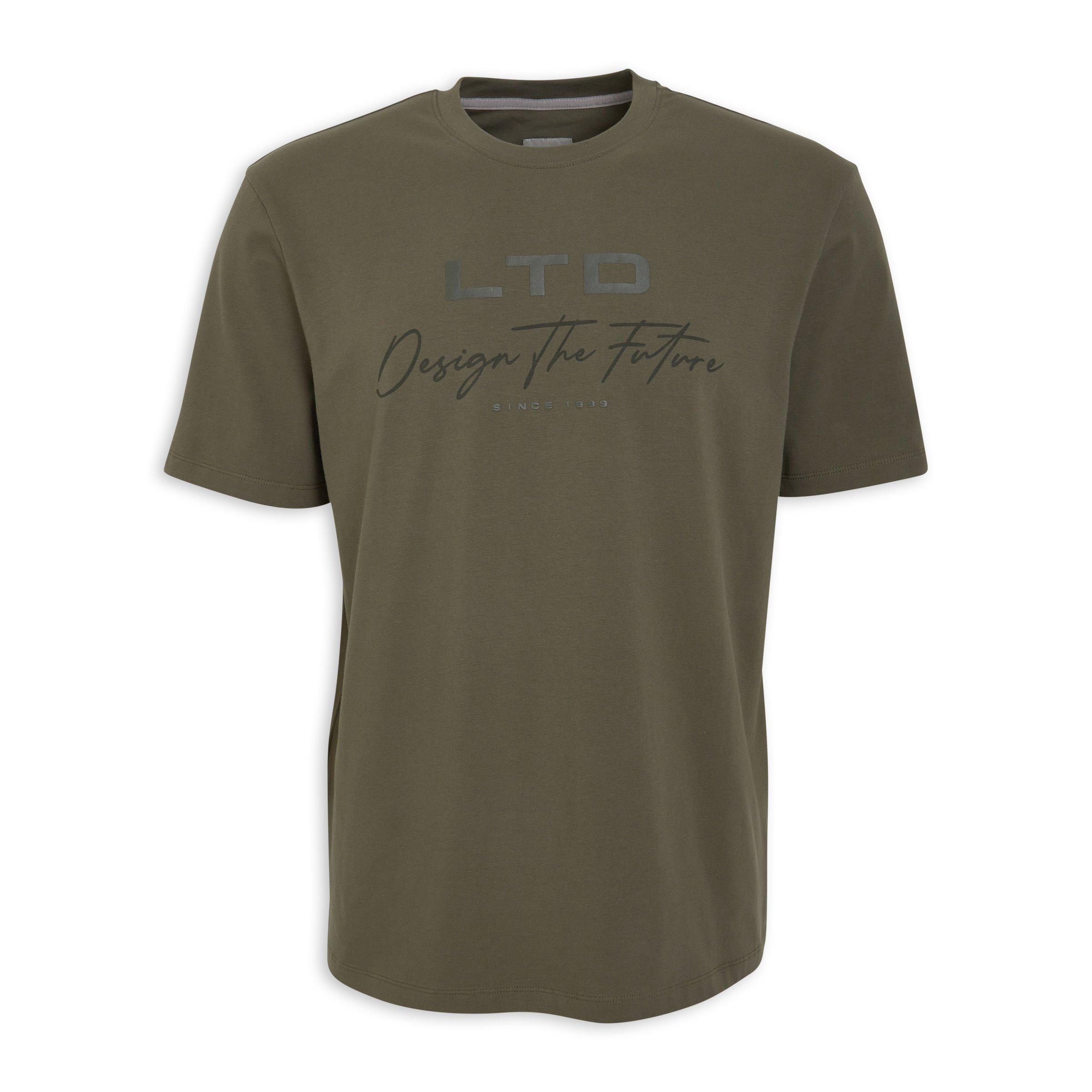 Green Branded T-shirt (3210057) | LTD Man