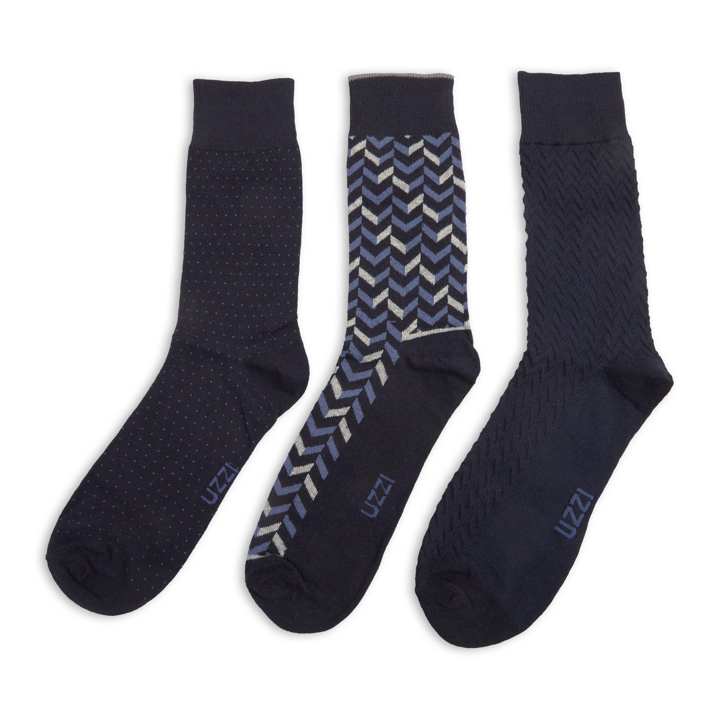 3-pack Anklet Socks (3210072) | UZZI