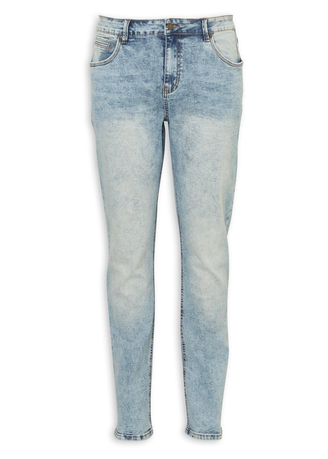 Indigo Slim Leg Jeans (3210140) | UZZI