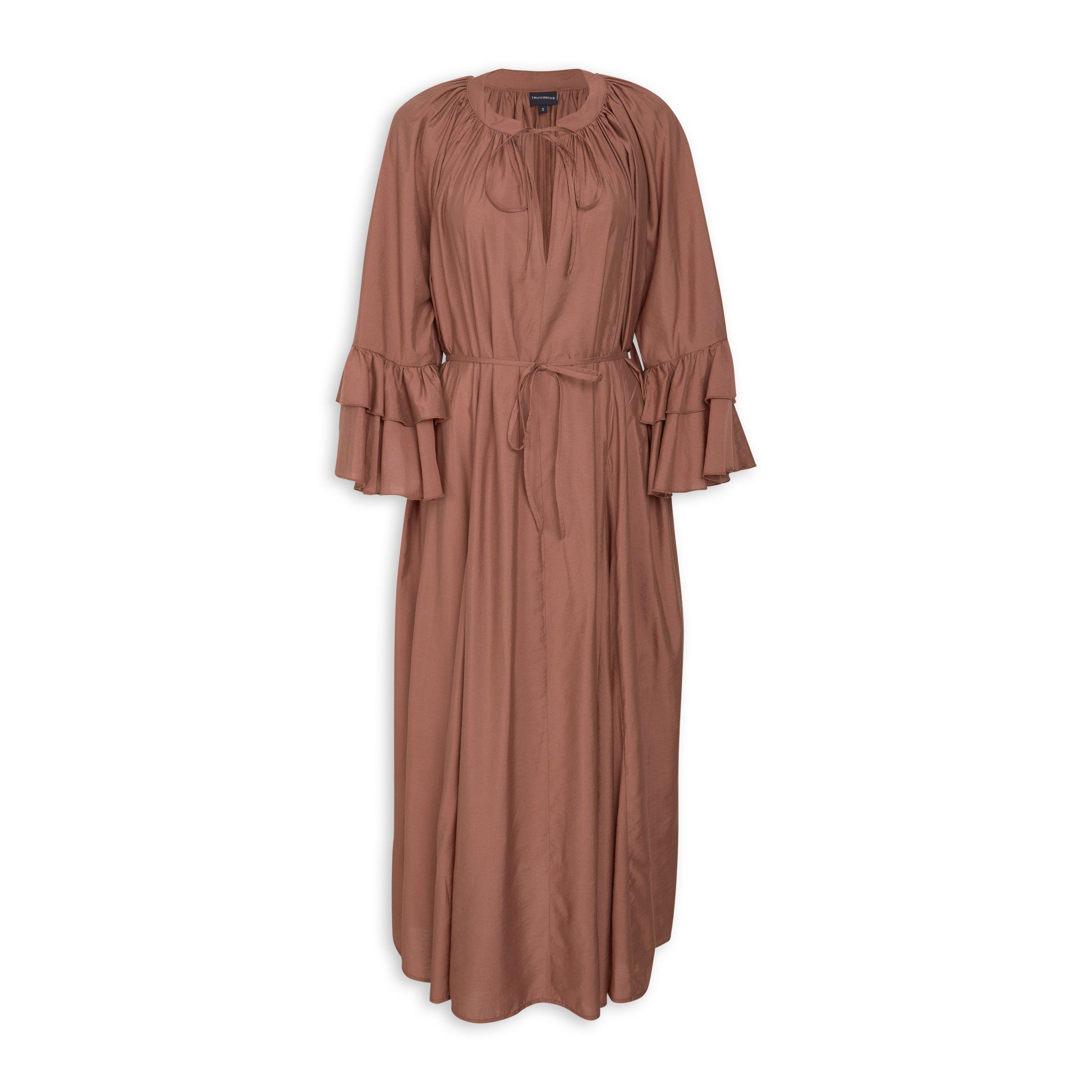 Rust Brown A-line Dress (3210557) | Truworths