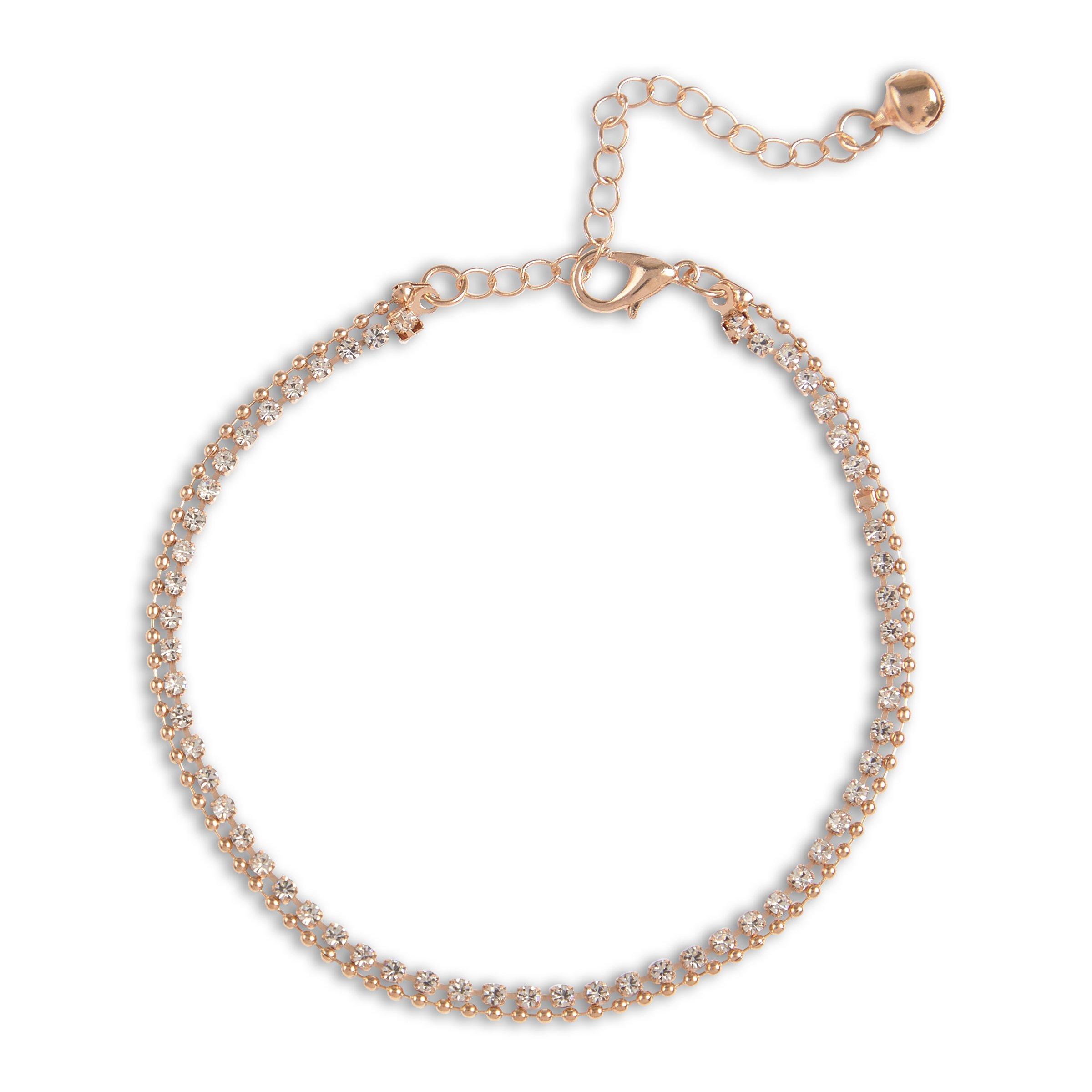 Gold Bling & Ball Anklet (3210570) | Chameleon