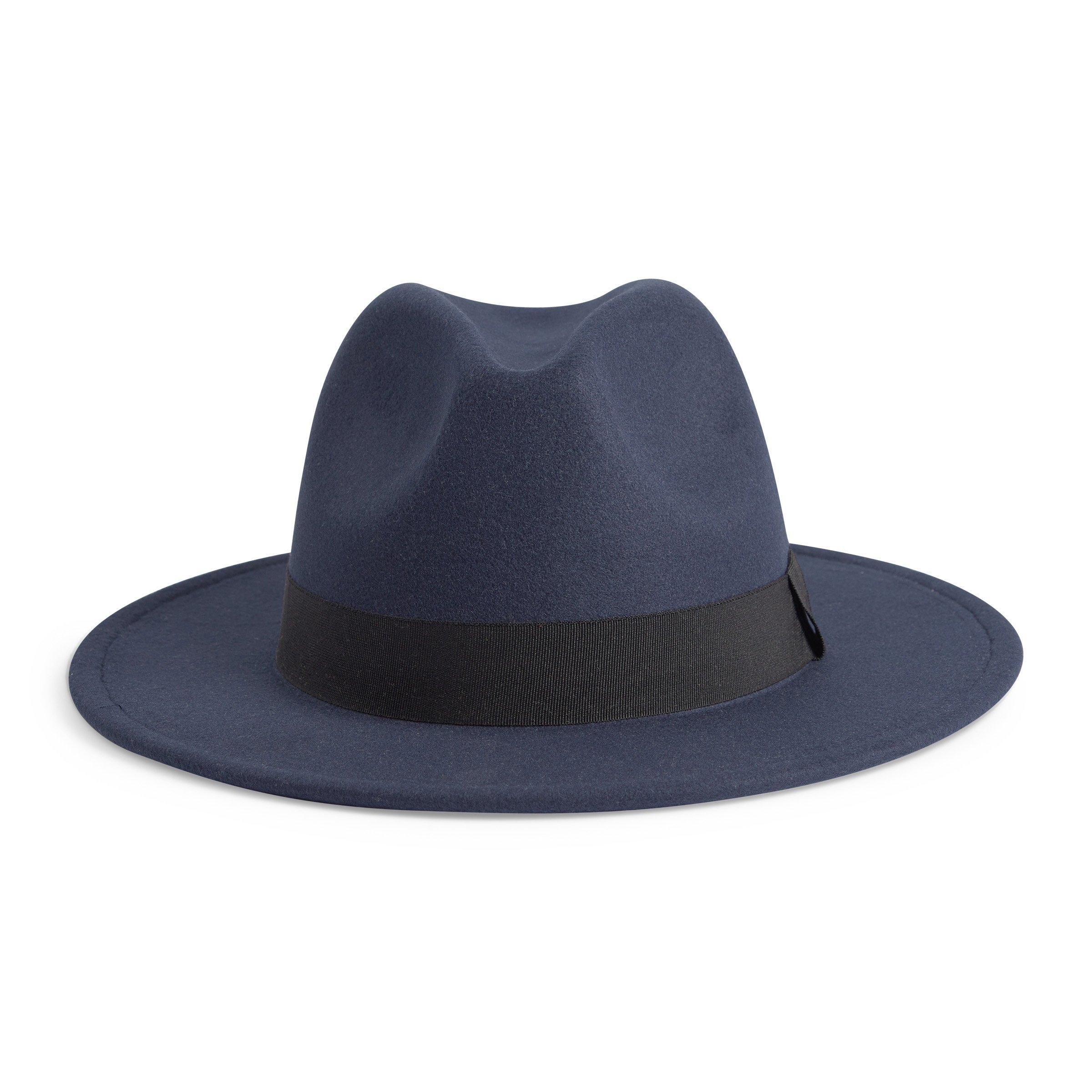 Navy Fedora (3210811) | Birlin Mens Accessories