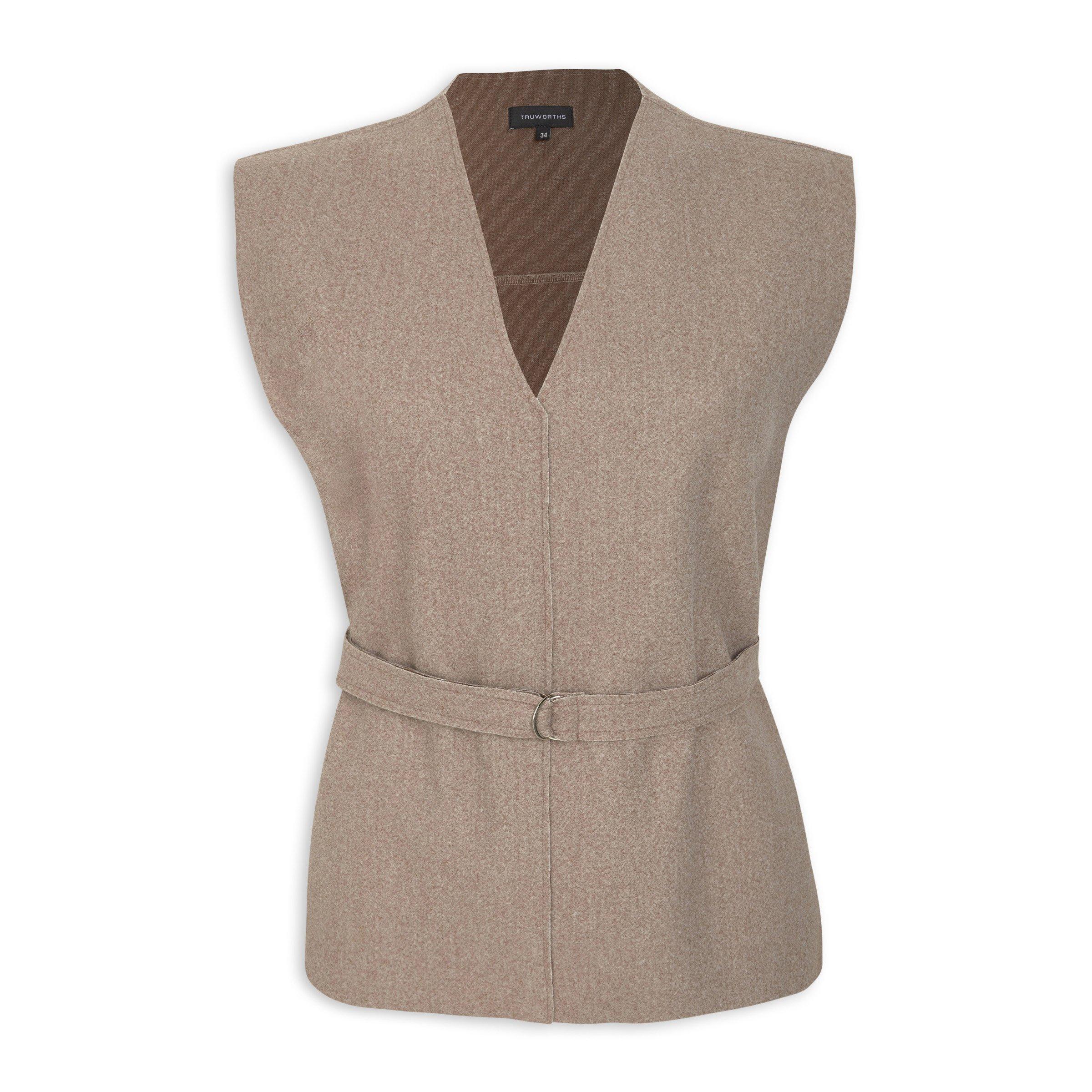 Beige Tabard Top with Belt (3210944) | Truworths