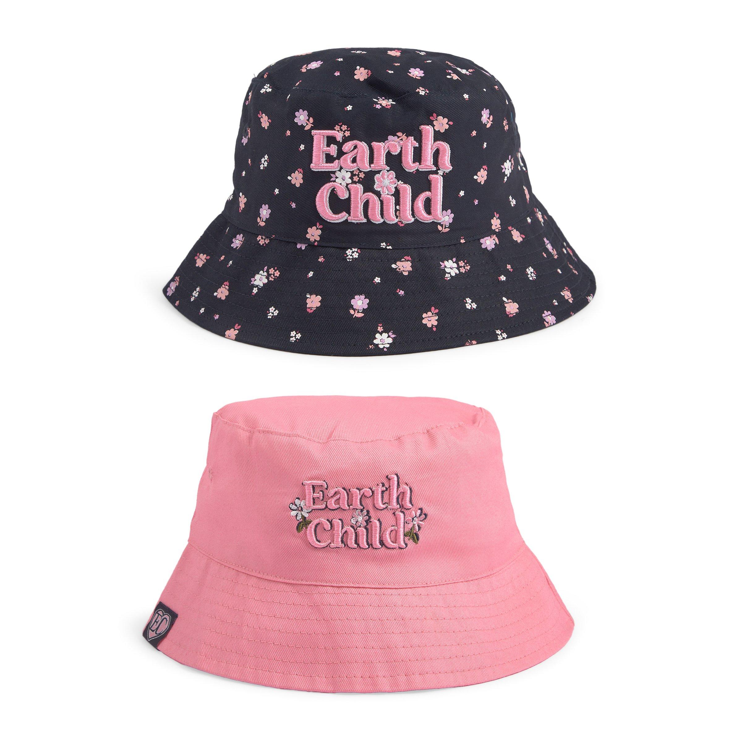 Kid Girls 2-pack Bucket Hats (3211133) | Earthchild