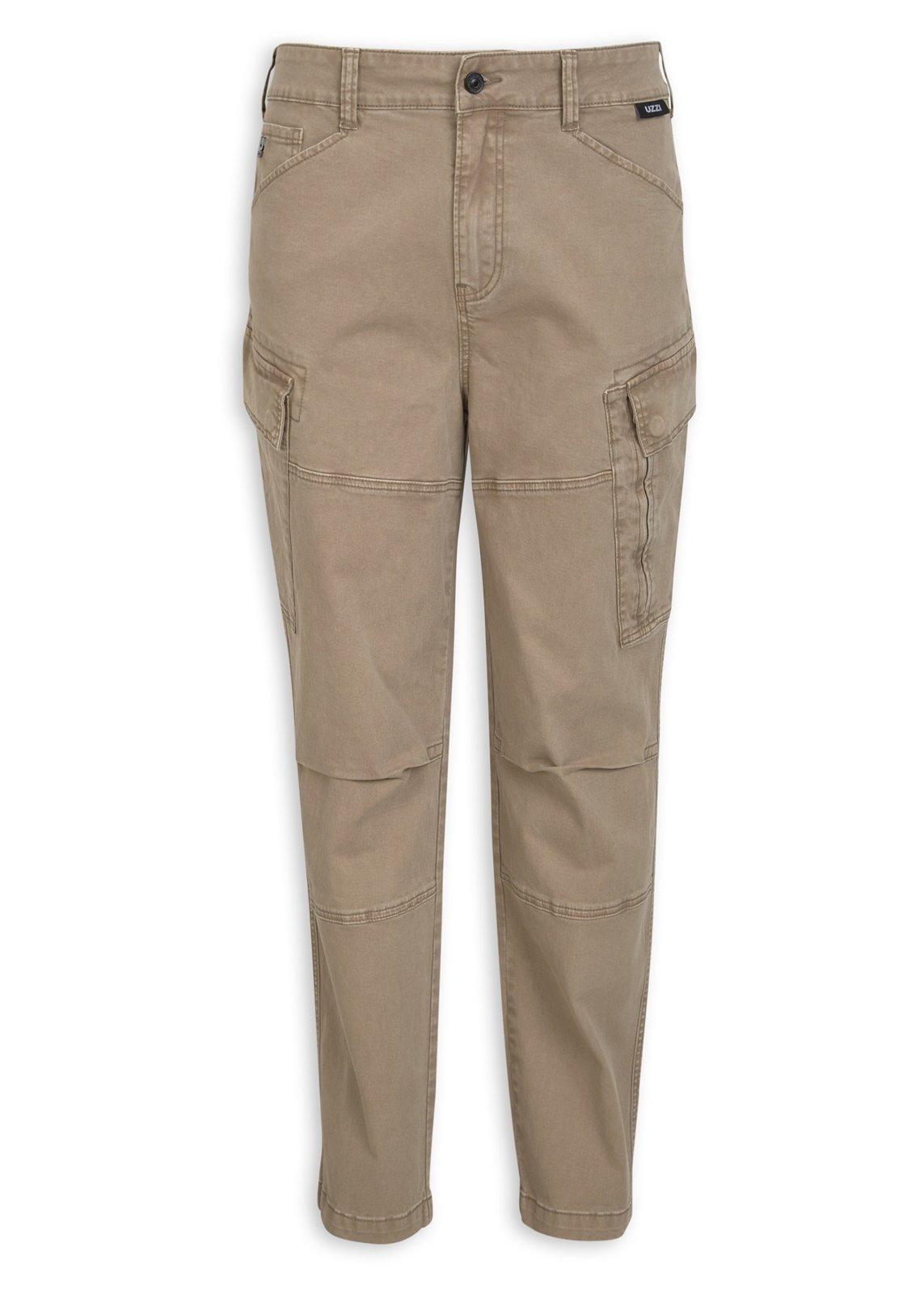 Brown Regular Fit Jeans (3211631) | UZZI