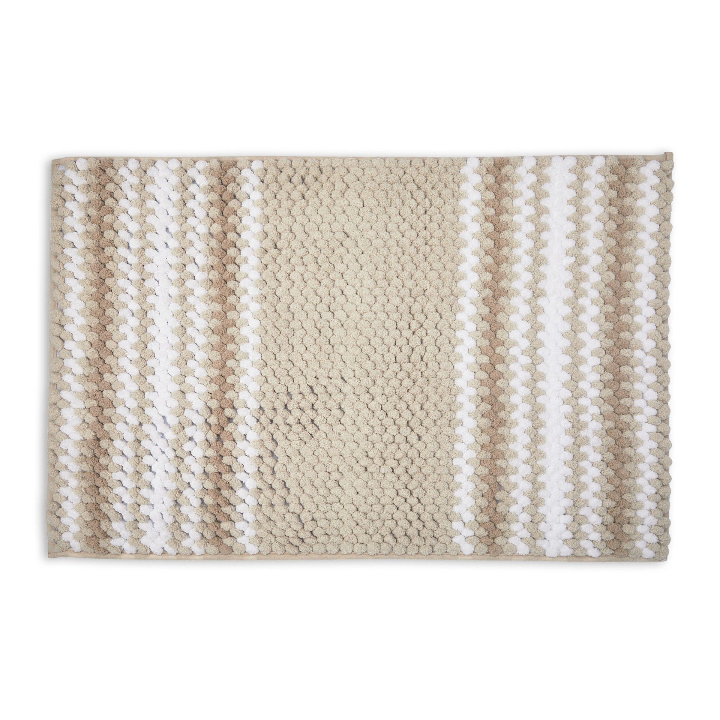 Stone Stripe Loop Bath mat (3211762) | Loads of Living