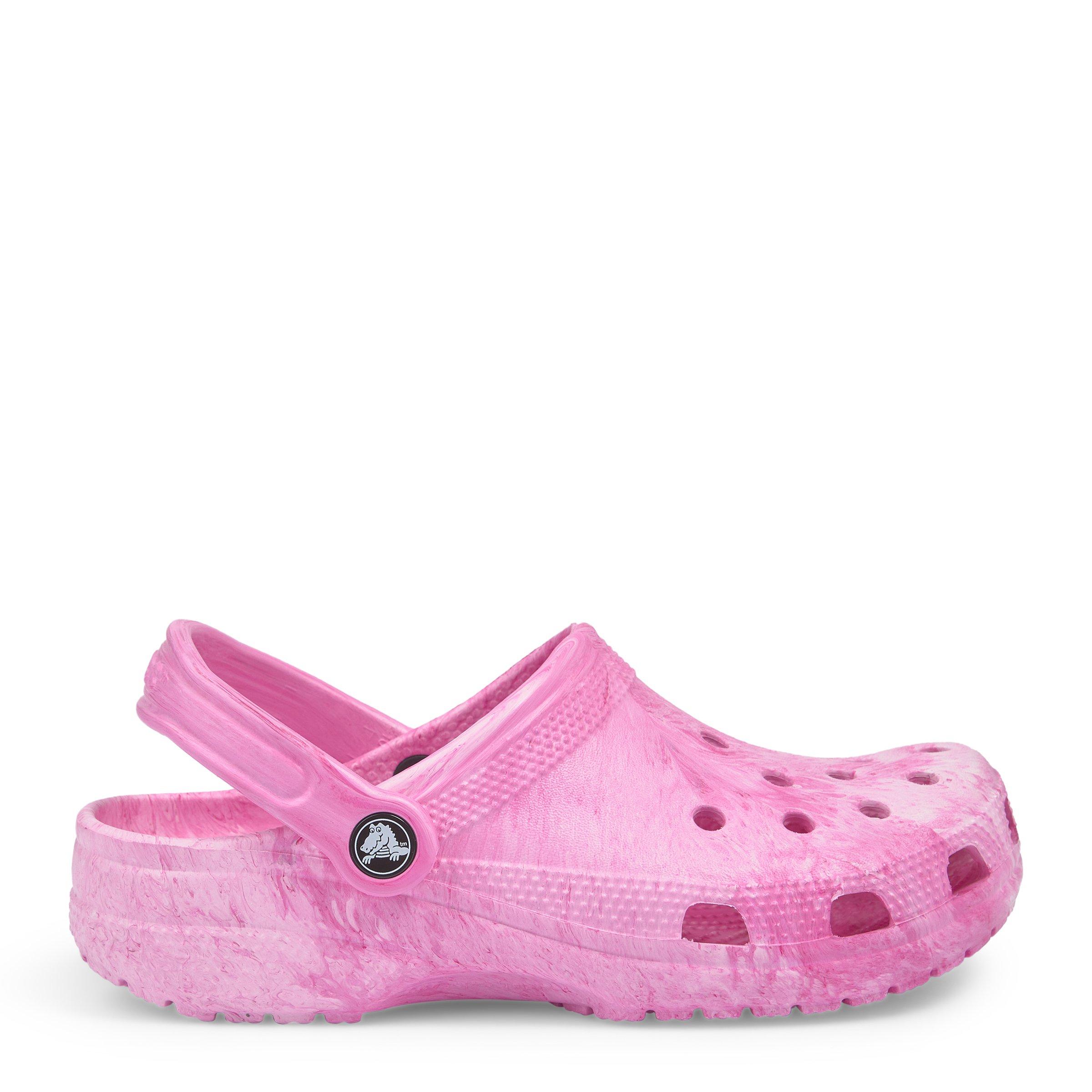 Pink Classic Watercolor Marbled Clog (3211834) | Crocs