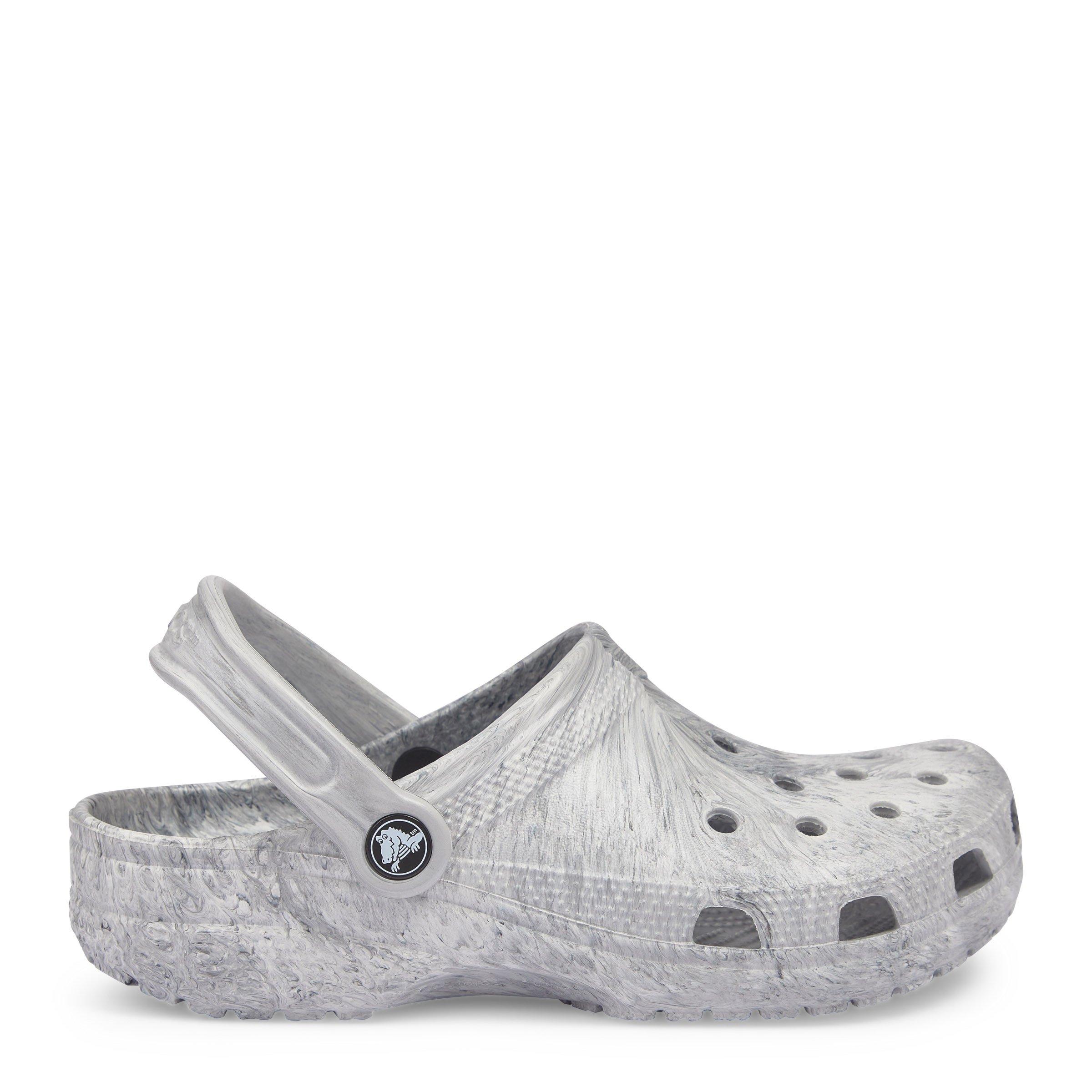 Grey Classic Watercolor Marbled Clog (3211836) | Crocs