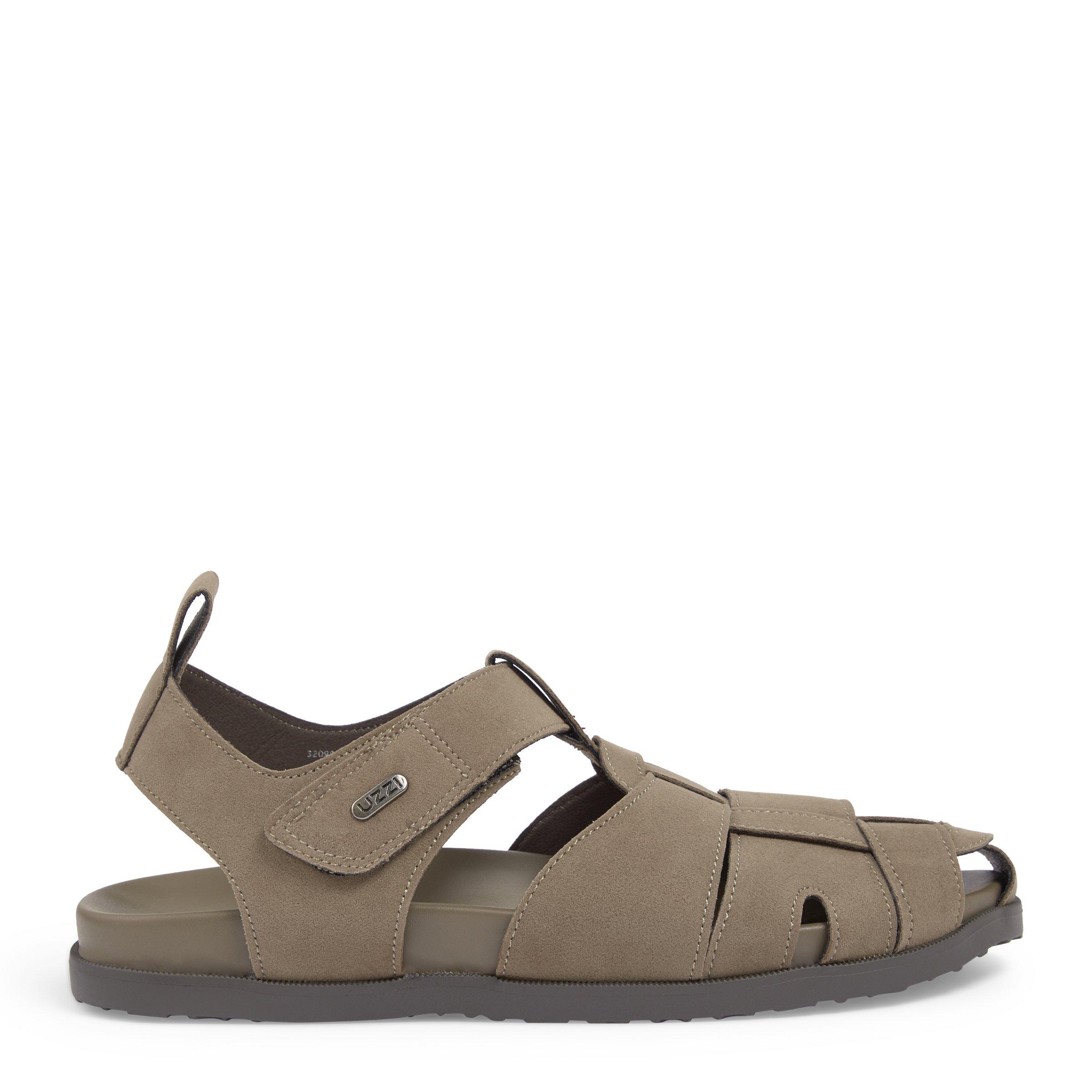 Brown Fisherman Sandals (3211991) | UZZI