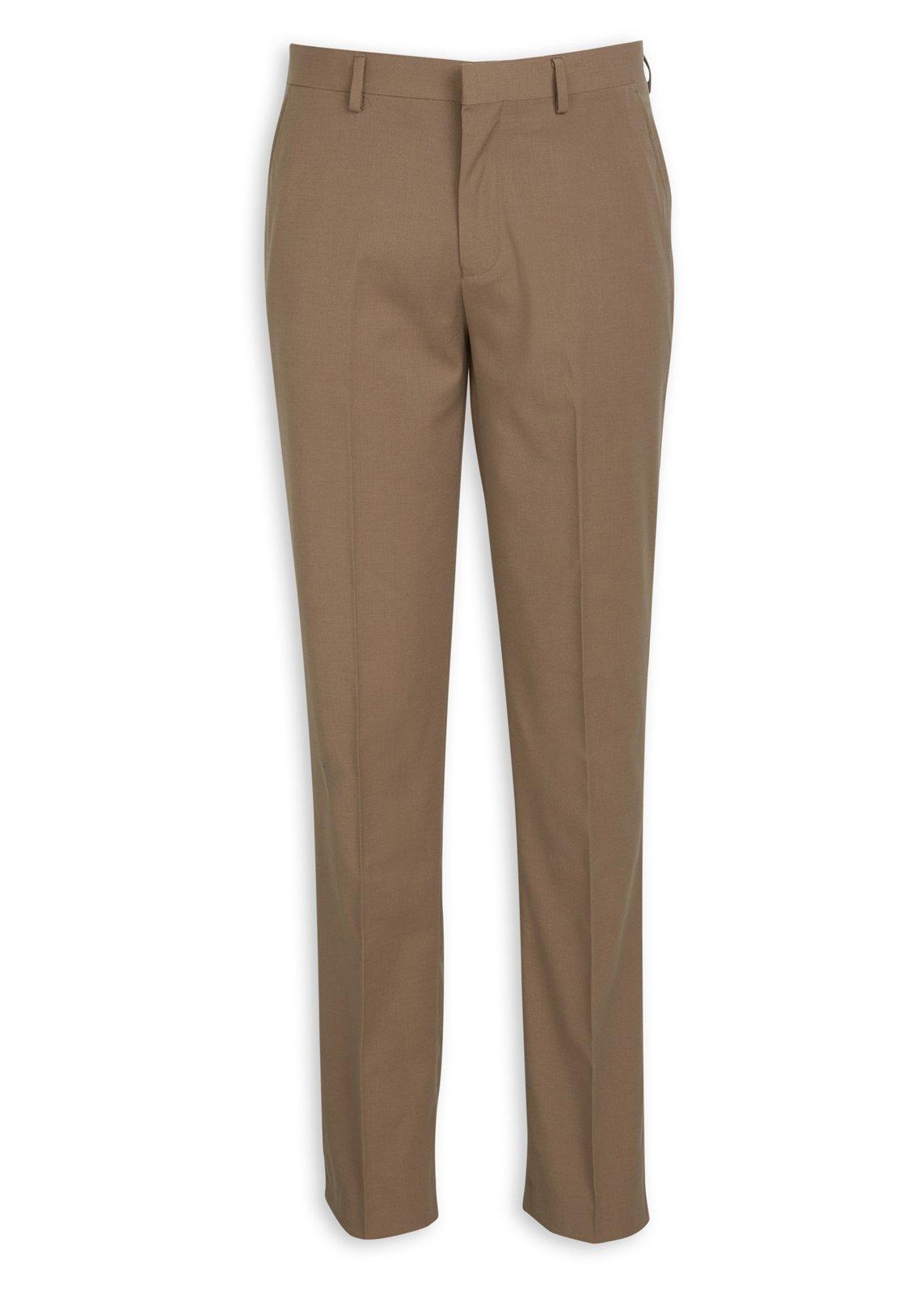 Tan Regular Fit Pants (3212085) | Truworths Man