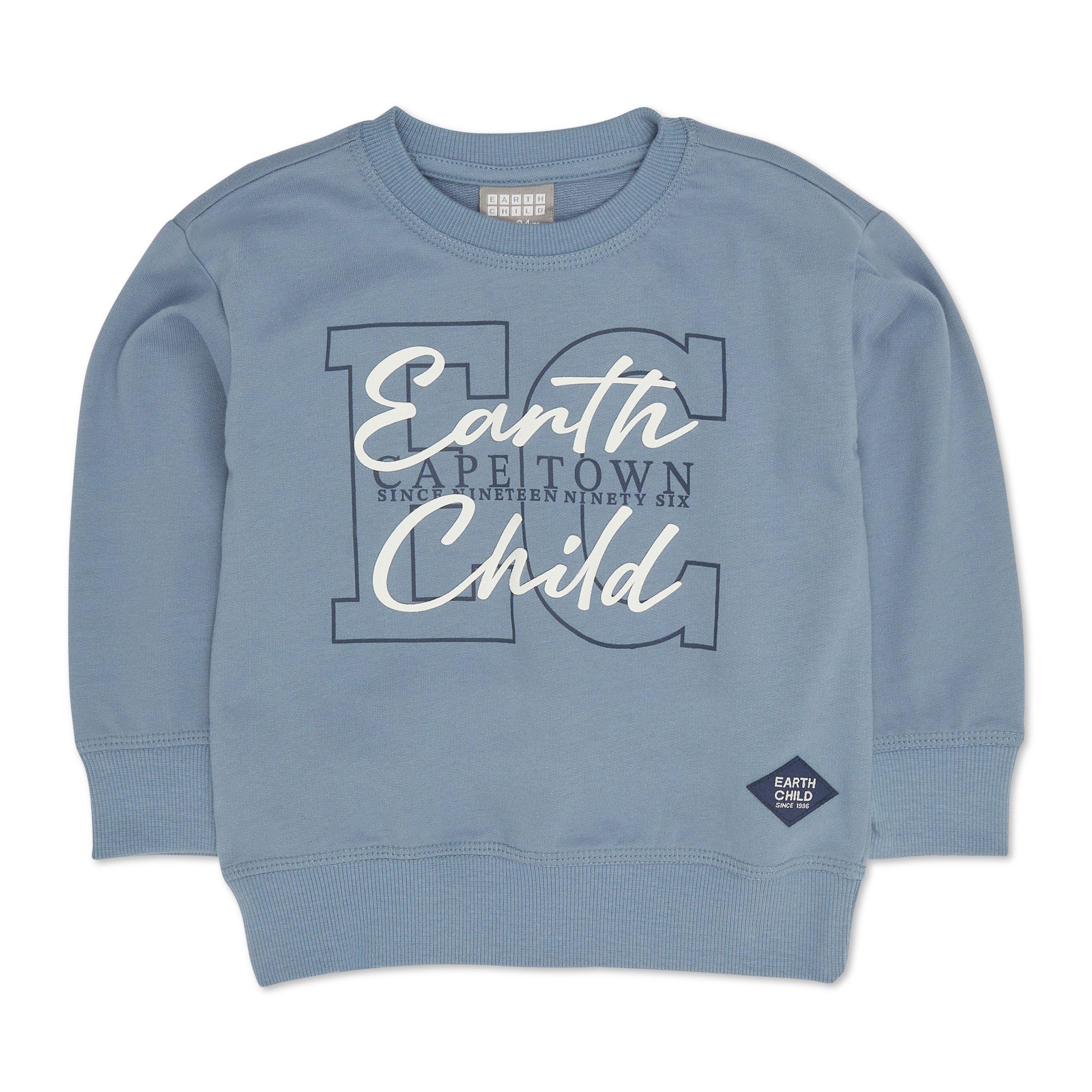Baby Boys Pale Blue Sweat Top (3212284) | Earthchild