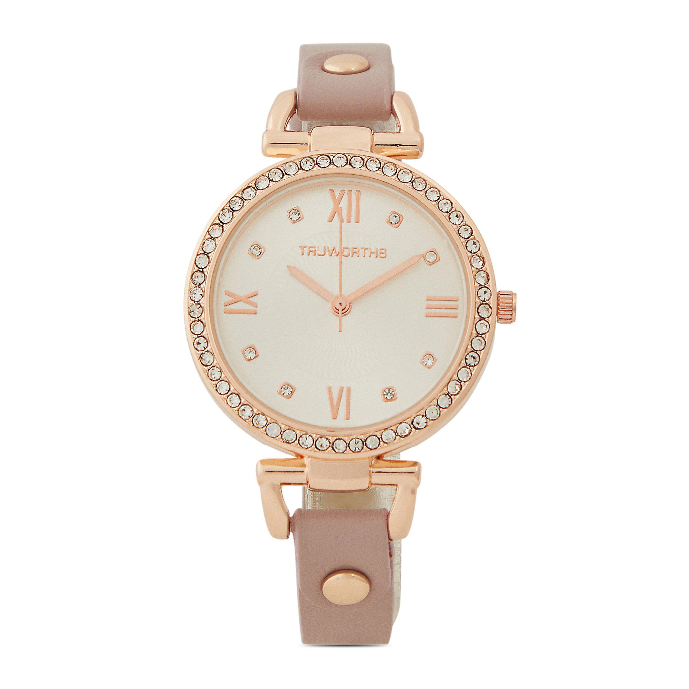 Mauve PU Watch (3212575) | Truworths